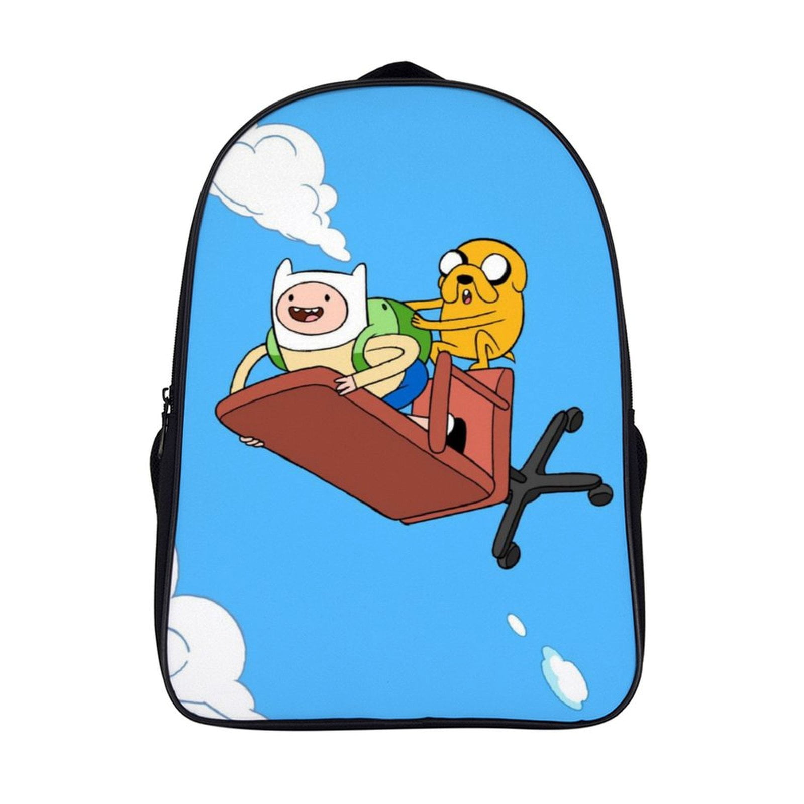 Adventure Time Dog Finn Backpack Student School Bag Satchel Bookbag 2 ...