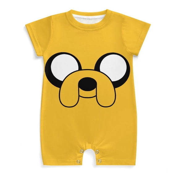 Adventure Time Dog Jake Baby One-Piece Rompers Summer Short Sleeve ...