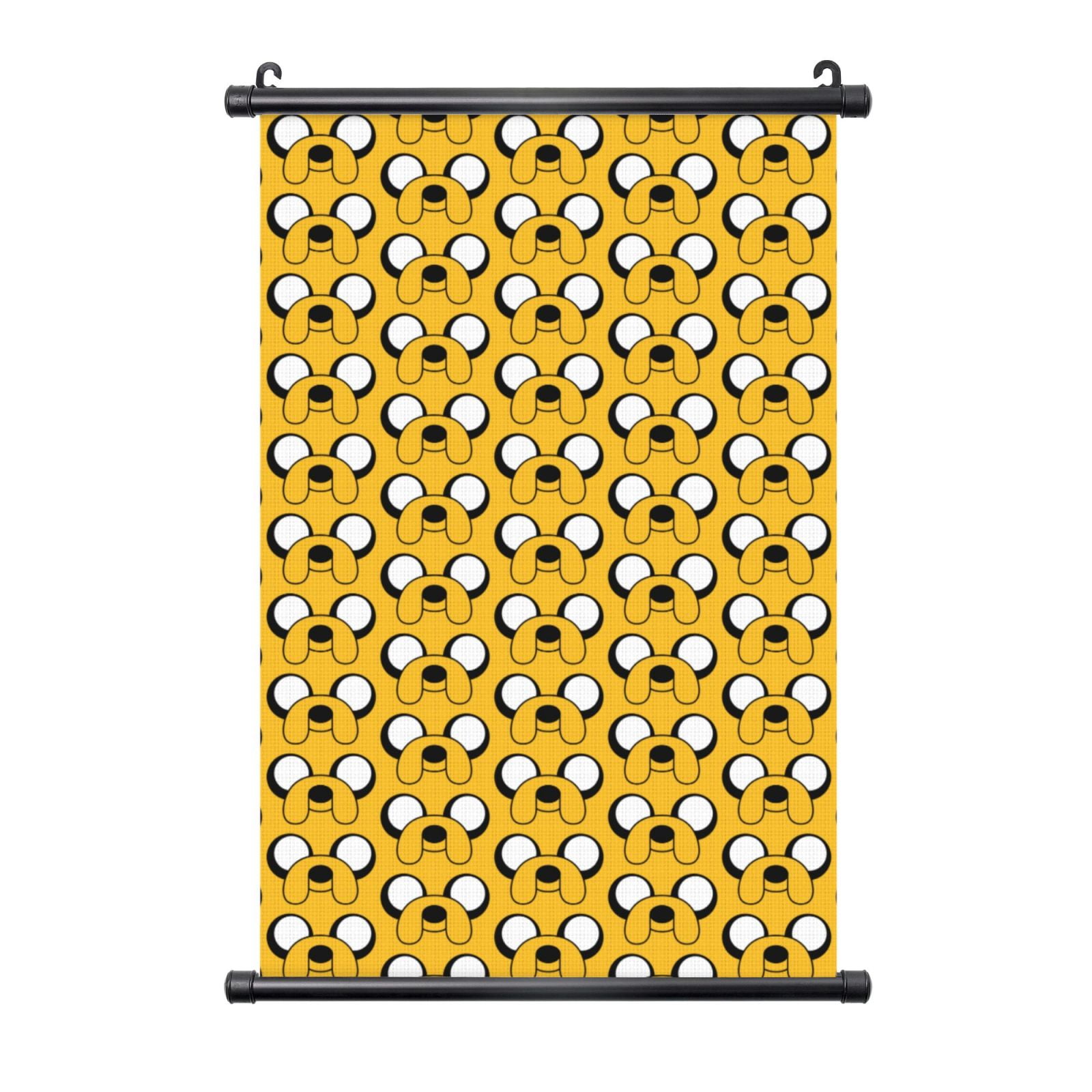 Adventure Time Dog Jake Black Plastic Shaft Hanging Poster Canvas Wall ...