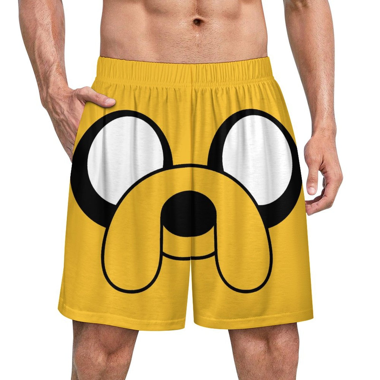Adventure Time Dog Jake Men's Pajama Pants Sleepwear Lounge Shorts ...
