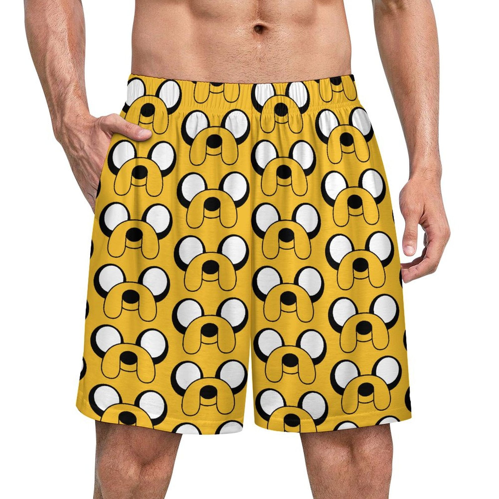 Adventure Time Dog Jake Men's Pajama Pants Sleepwear Lounge Shorts ...