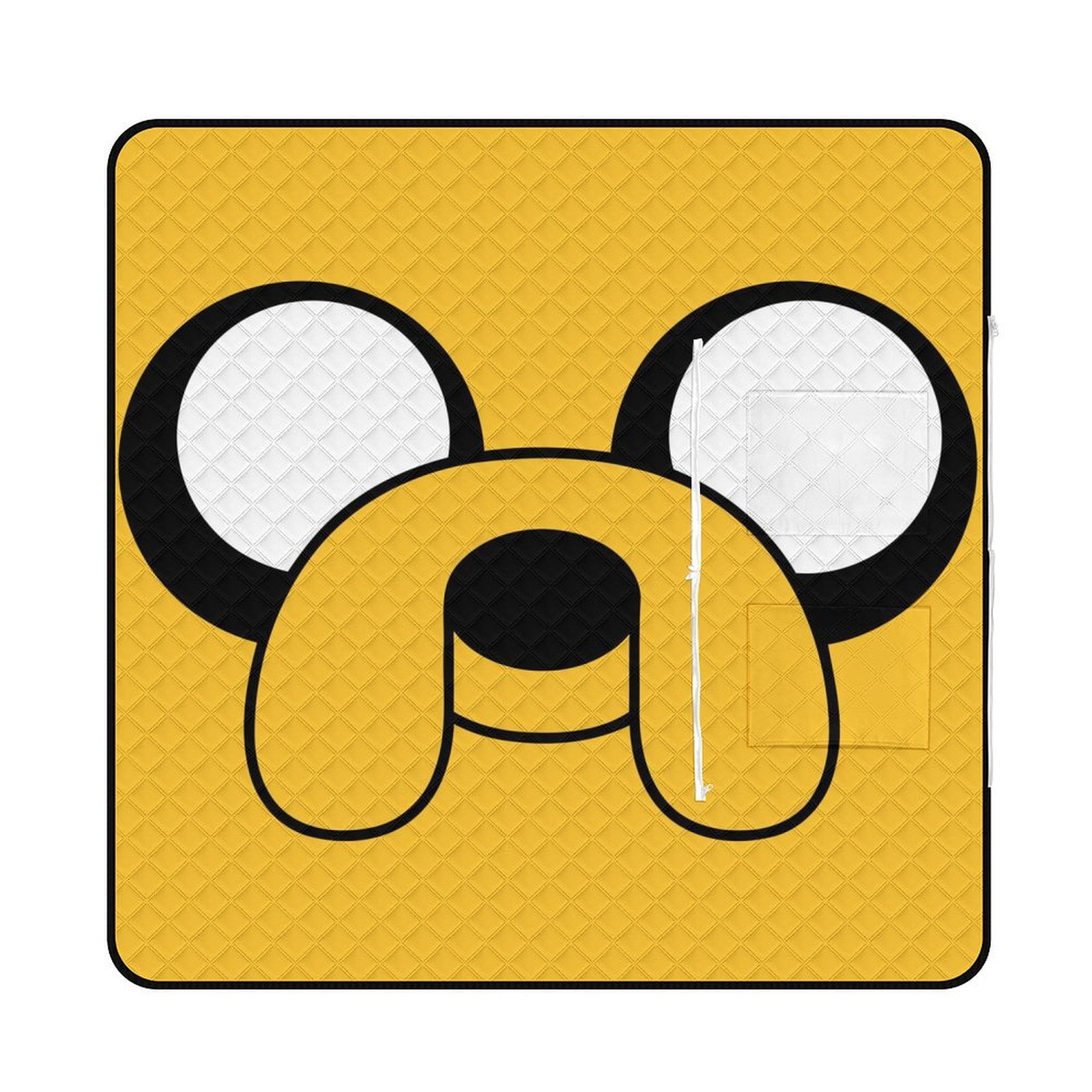 Adventure Time Dog Jake Picnic Mat Foldable Portable Tote Bag Baby ...