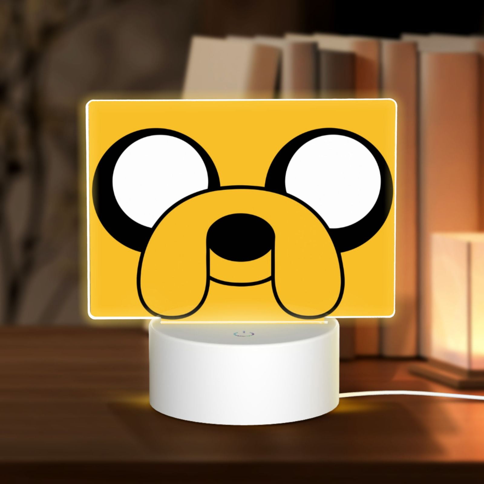 Adventure Time Dog Jake Rectangular Acrylic Night Light Adjustable 3 ...