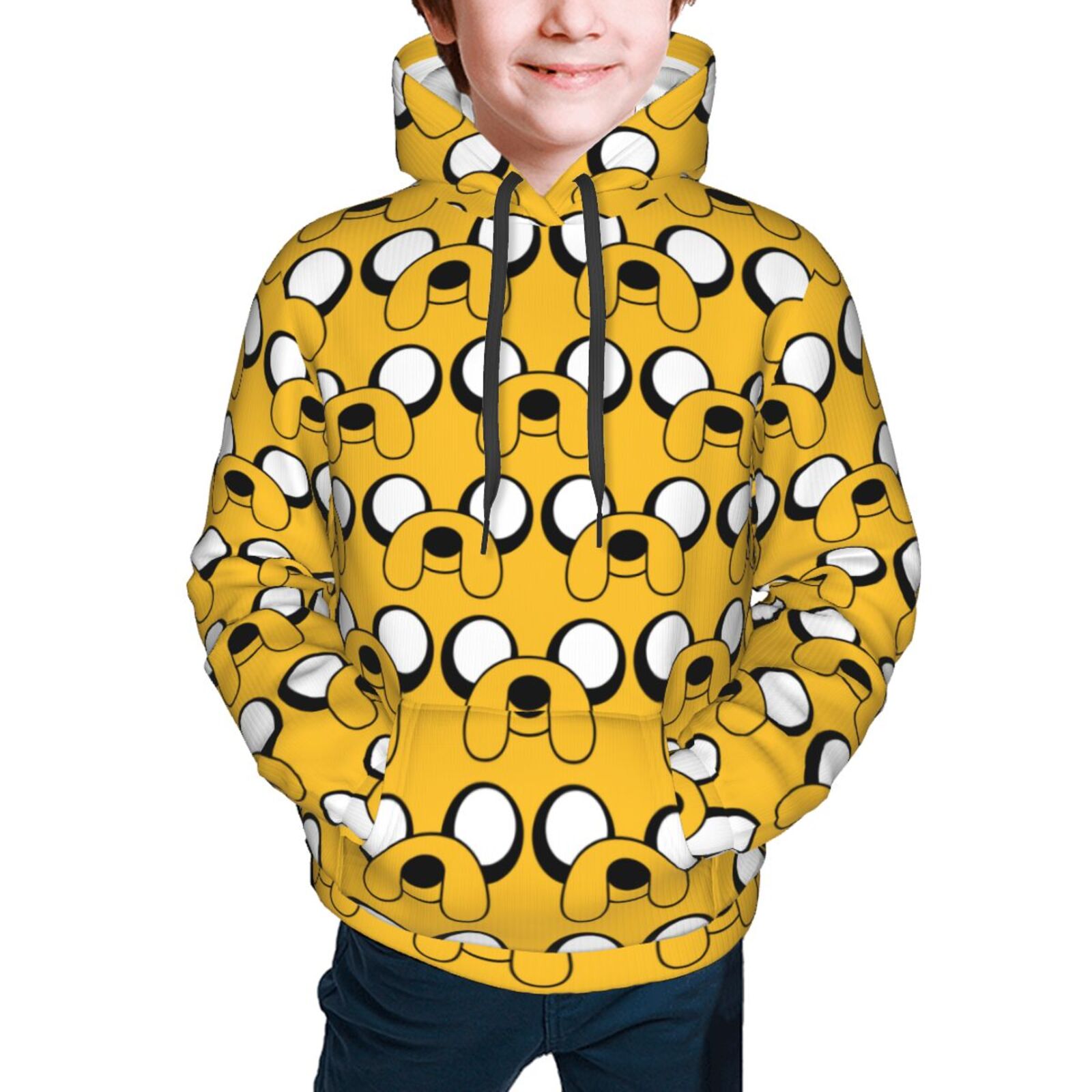 Adventure Time Dog Jake Youth Sweatshirt Hoodies Fashion Teen Hooded ...