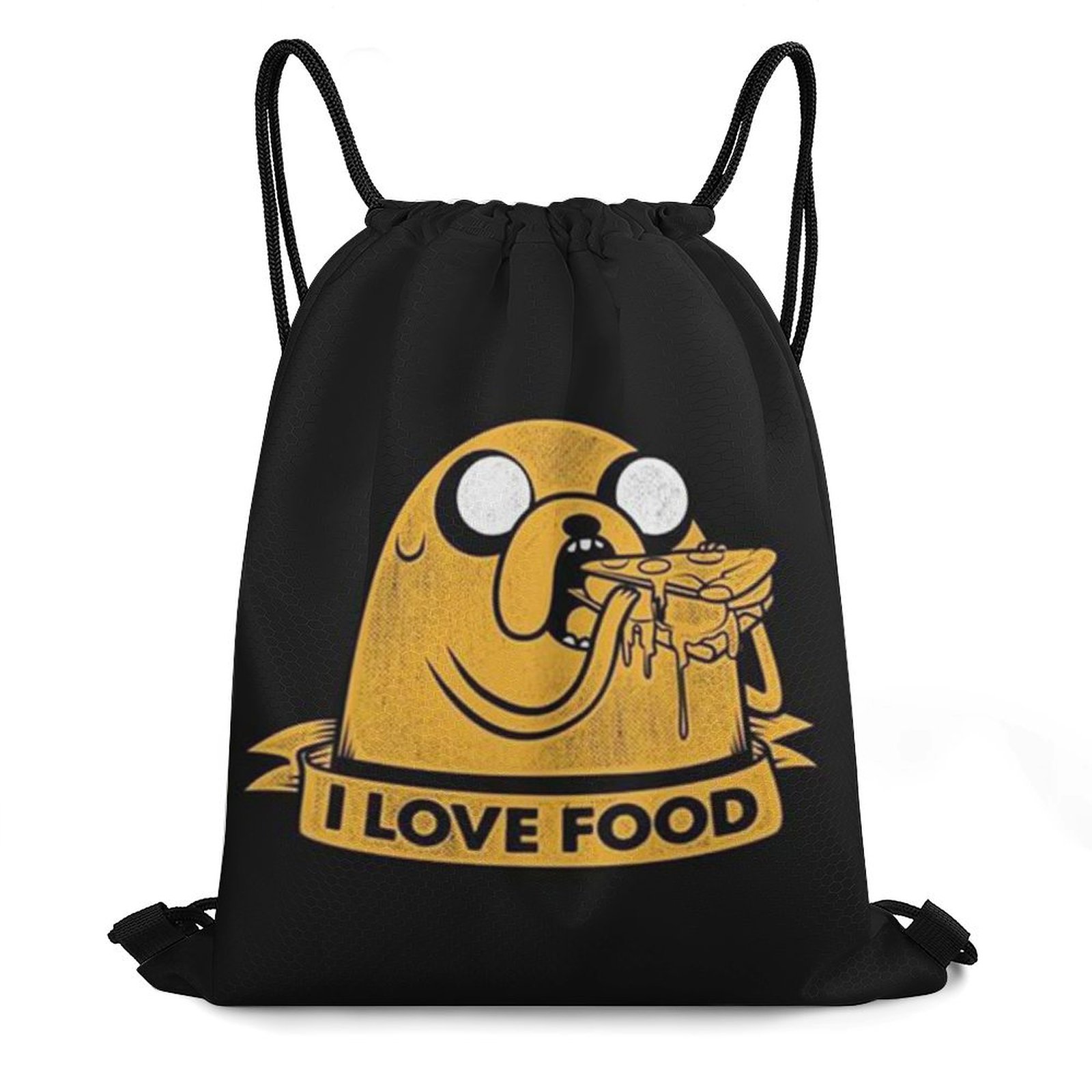 Adventure Time Drawstring Backpacks Gym Athlete Bag Draw String Bags ...