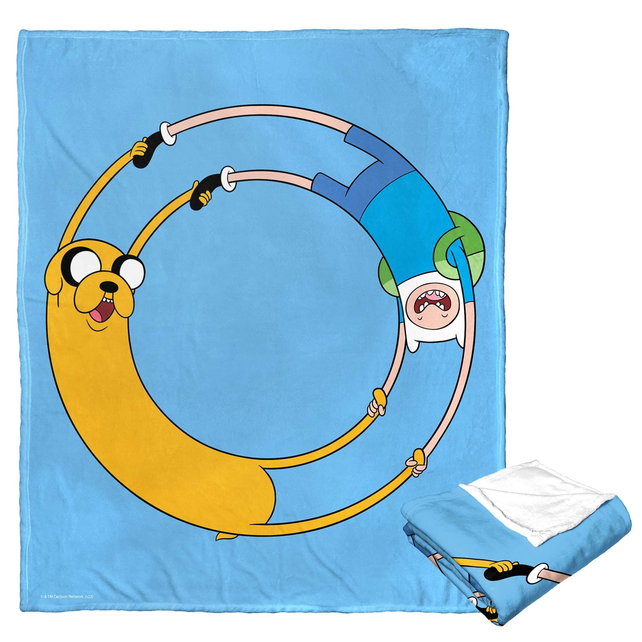 Adventure Time Endless Friendship Kids Silk Touch Throw Blanket, 50 x ...