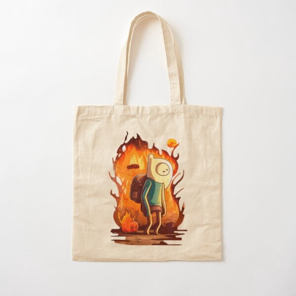 Adventure Time Finn Cotton Tote Bag Canvas Tote Bag, Family Gift For ...