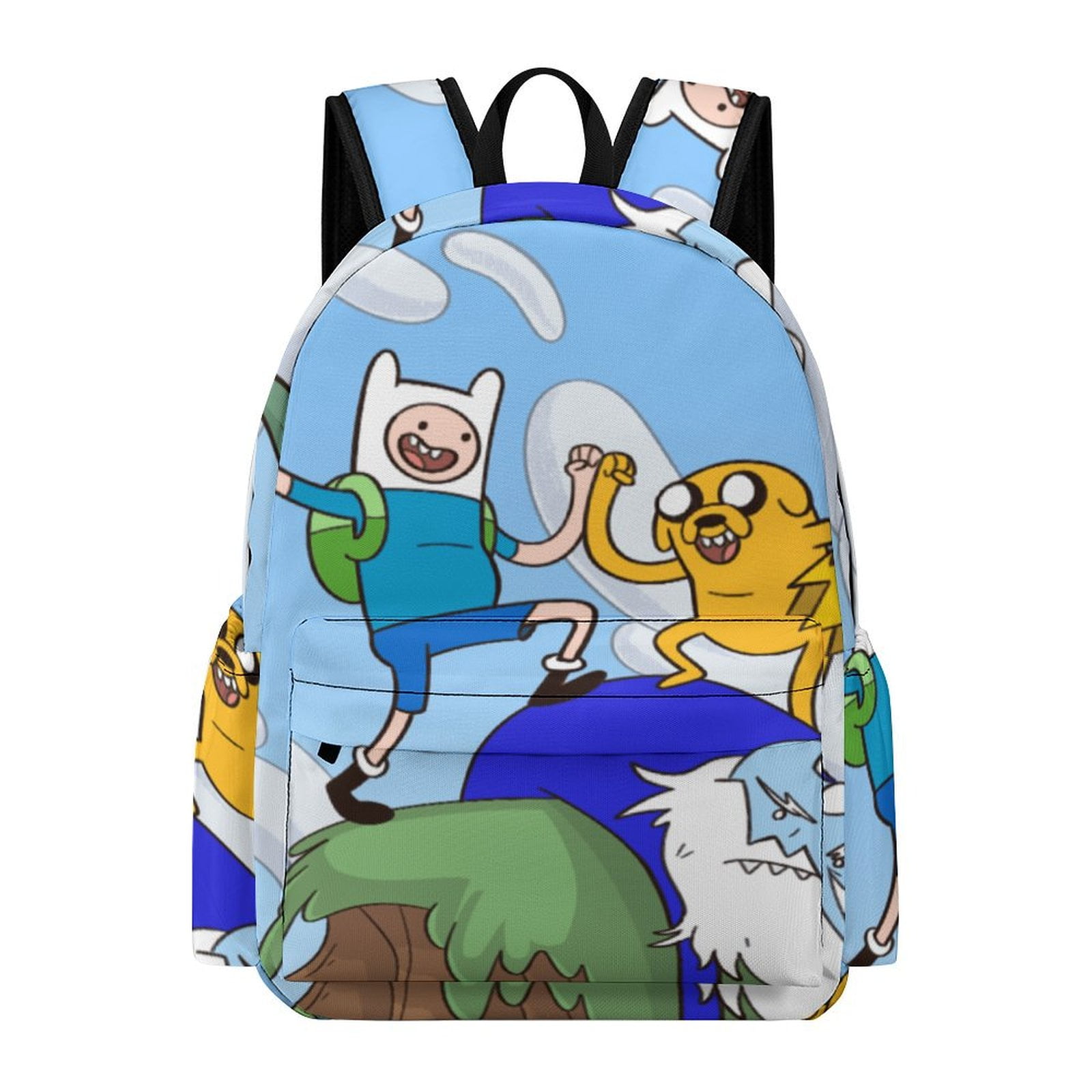 Adventure Time Finn Dog Adjustable Backpack Laptop Daypack Student ...