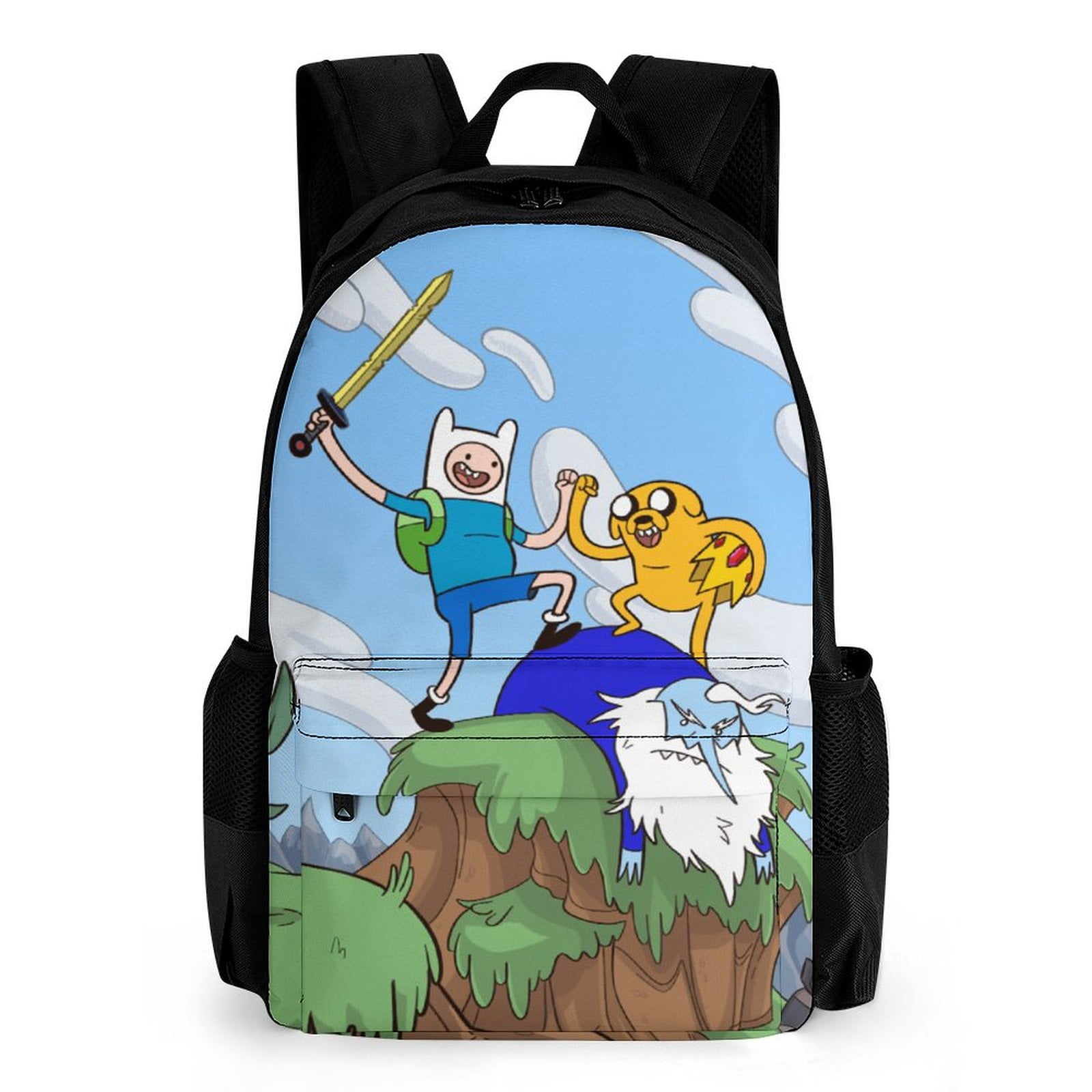 Adventure Time Finn Dog Backpack Laptop Bag Student Satchel Schoolbag ...