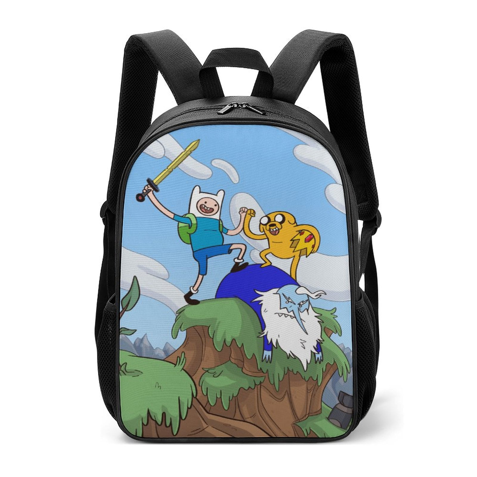 Adventure Time Finn Dog Backpack School Bag Multipurpose Daypack ...