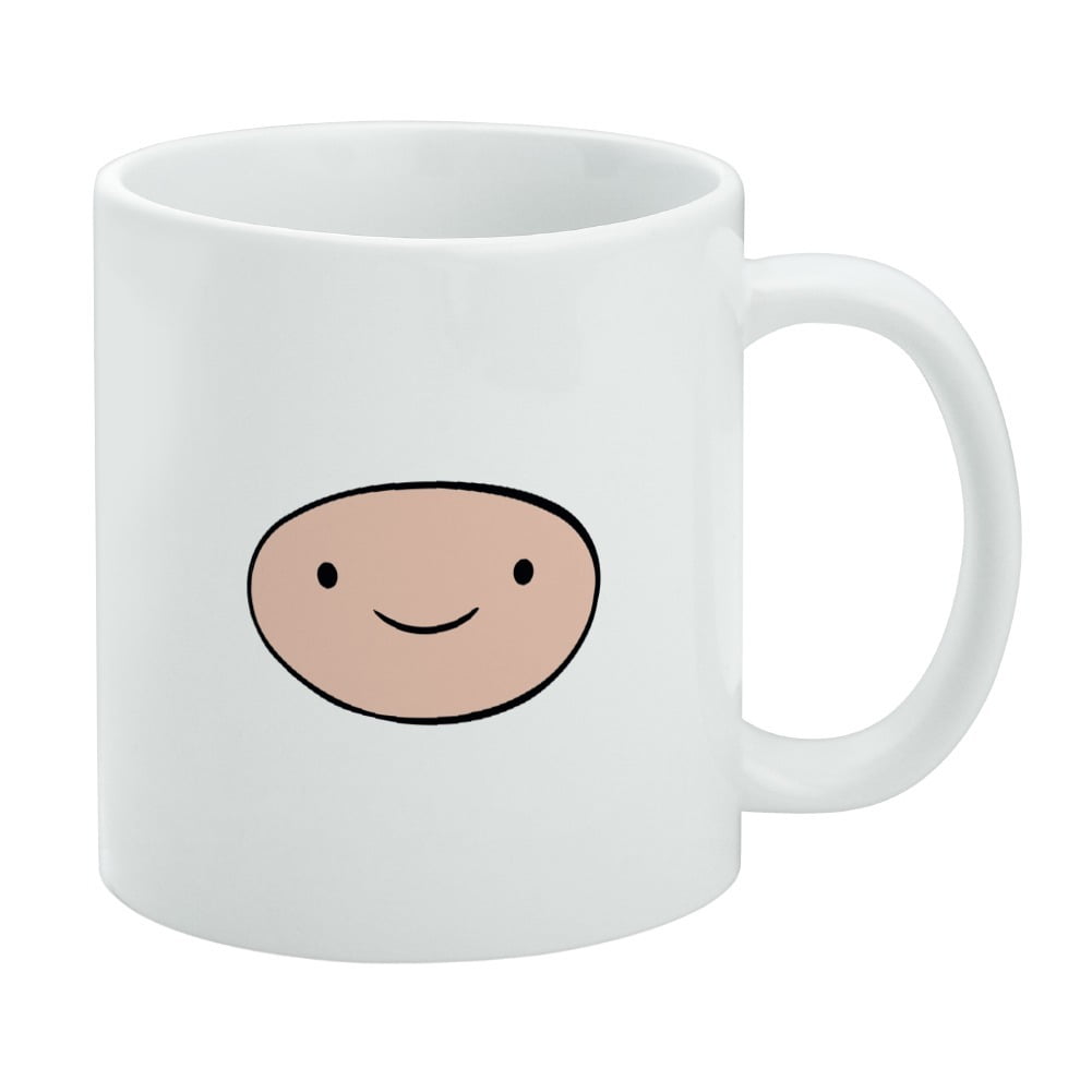 Adventure Time Finn Head White Mug - Walmart.com