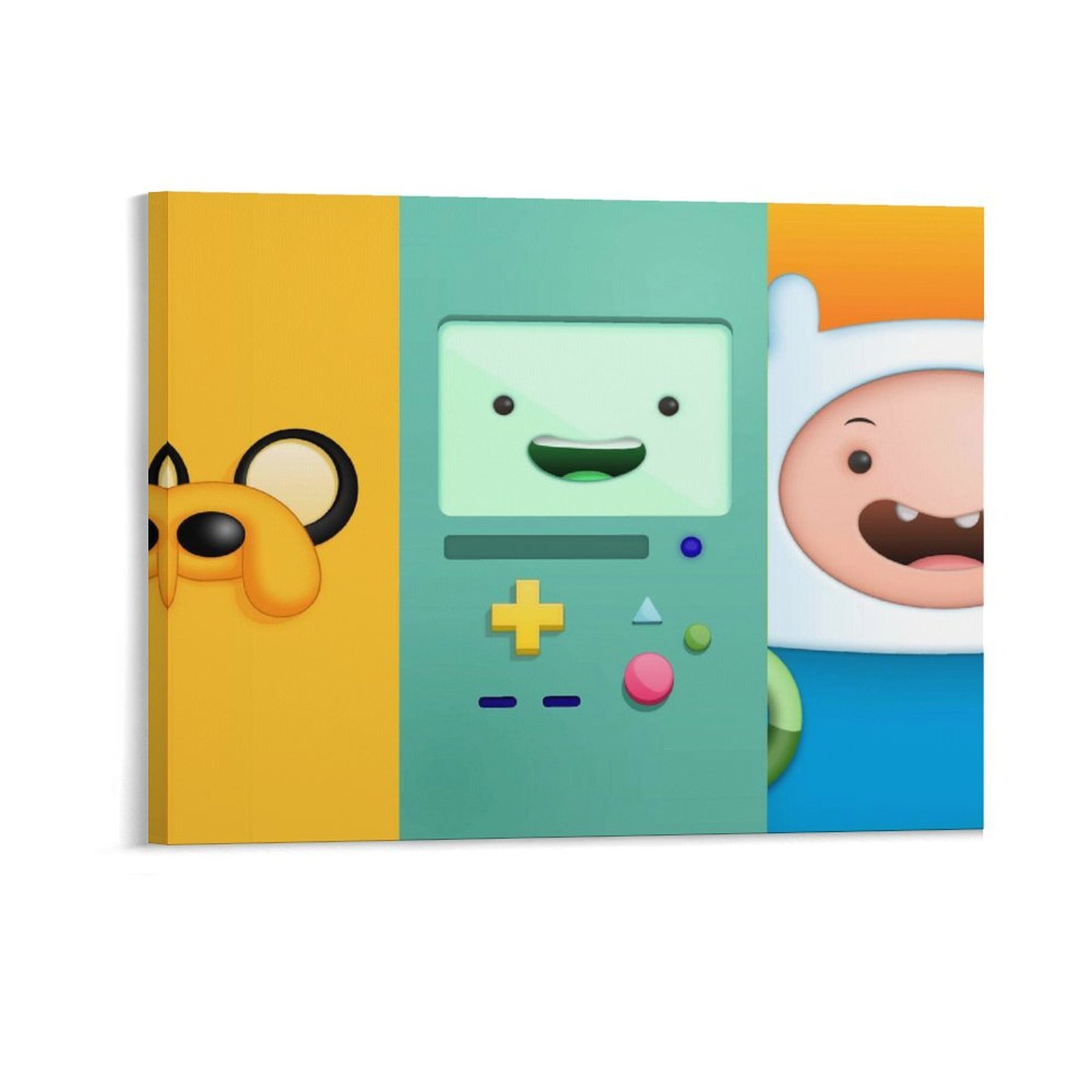 Adventure Time Finn Jake BMO Decorative Painting Canvas Wall Poster Art ...