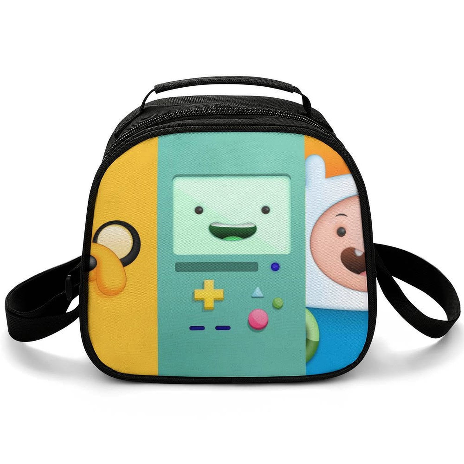 Adventure Time Finn Jake BMO Portable Insulated Lunch Bag Lunch Box ...