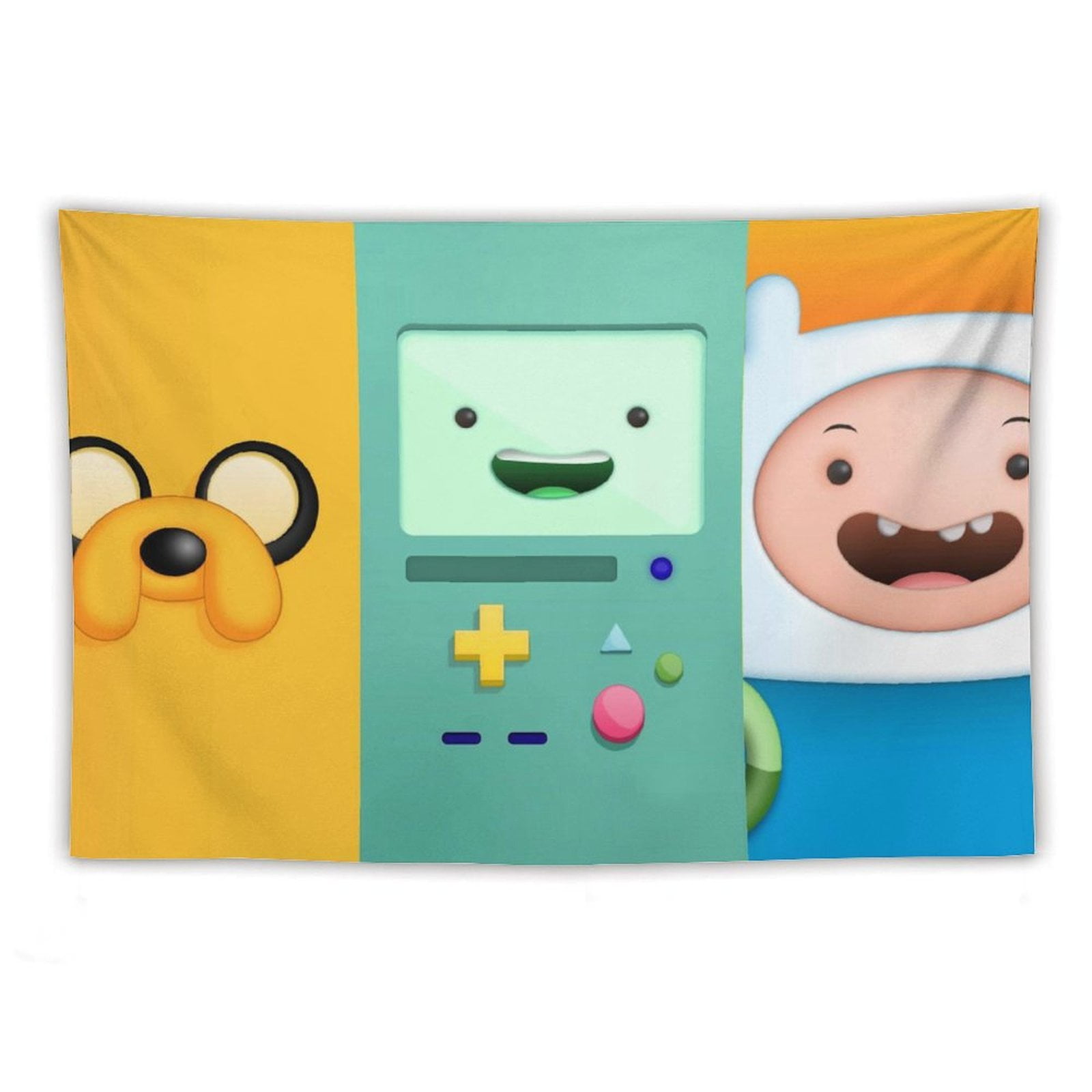 Adventure Time Finn Jake BMO Tapestry Luxury Wall Hanging Tapestries ...