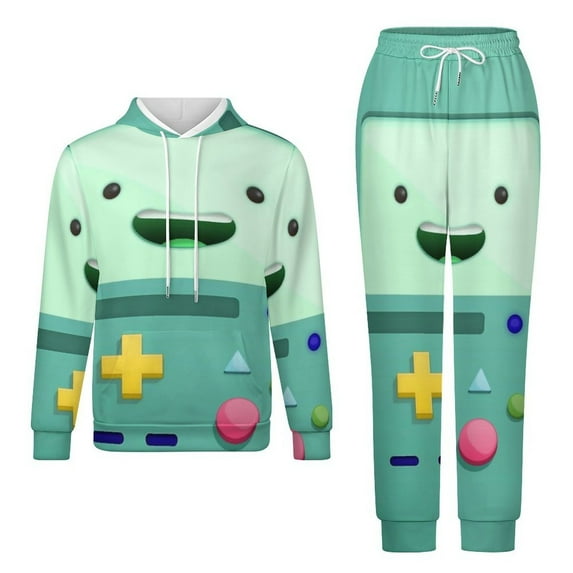 Adventure Time Finn Jake BMO Unisex Hoodies And Sweatpants Set ...