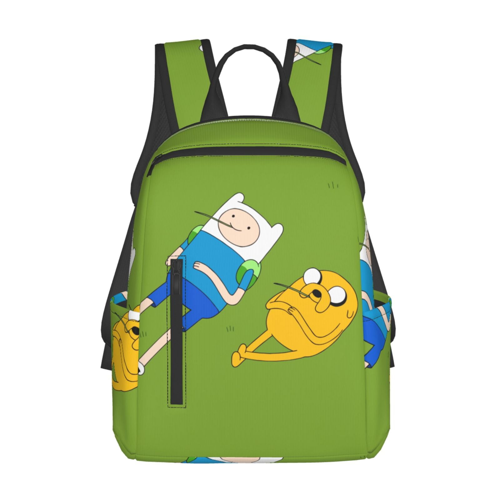 Adventure Time Finn Jake Dog Backpack Bookbag School Bag Unisex Daypack ...