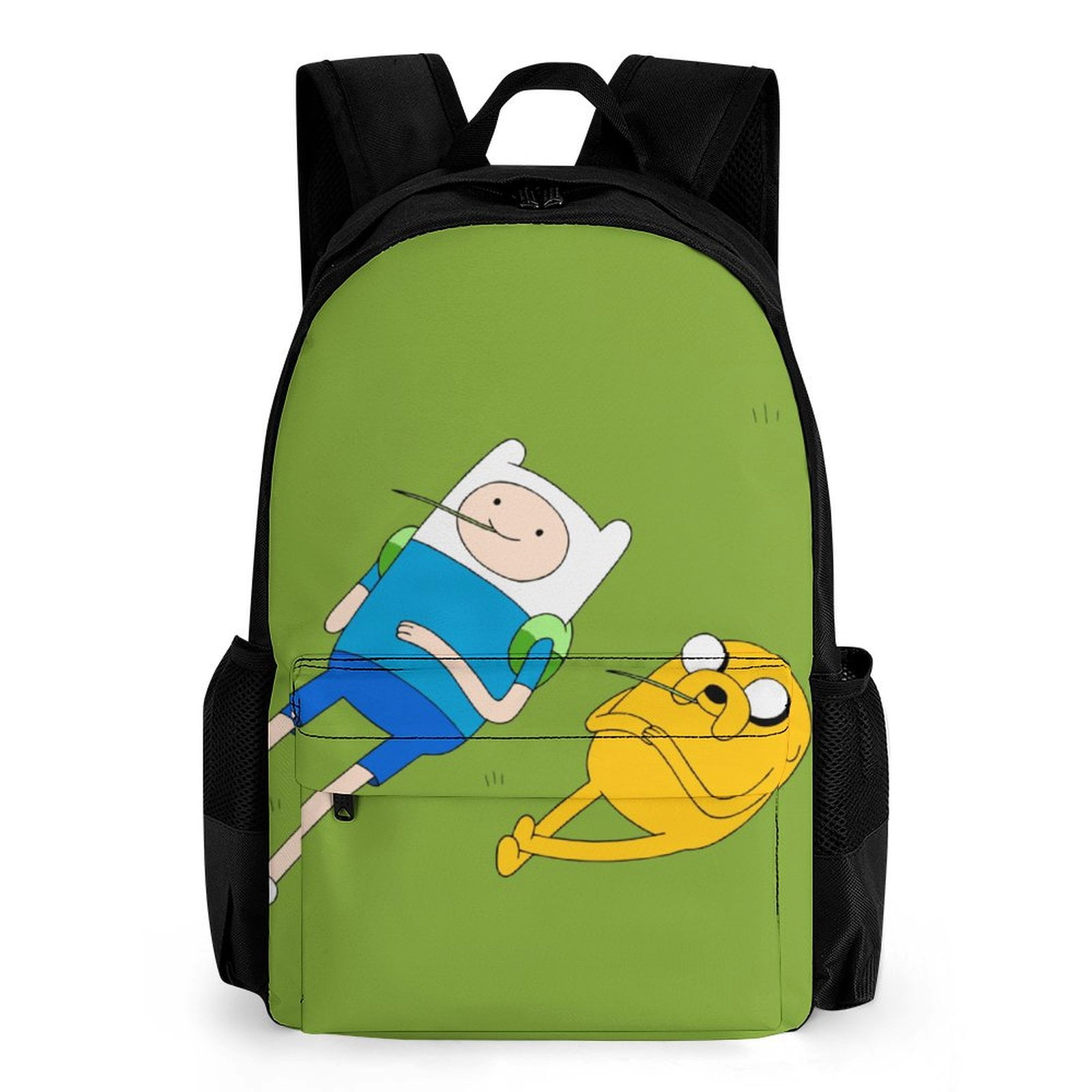 Adventure Time Finn Jake Dog Backpack Laptop Bag Student Satchel ...