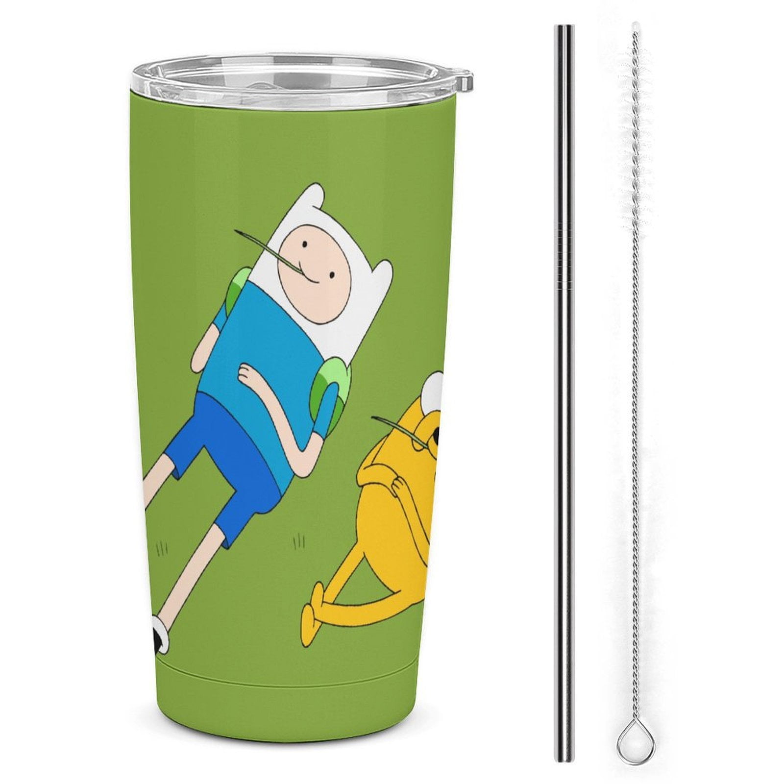 Adventure Time Finn Jake Dog Stainless Steel Car Cup Thermal Vacuum ...