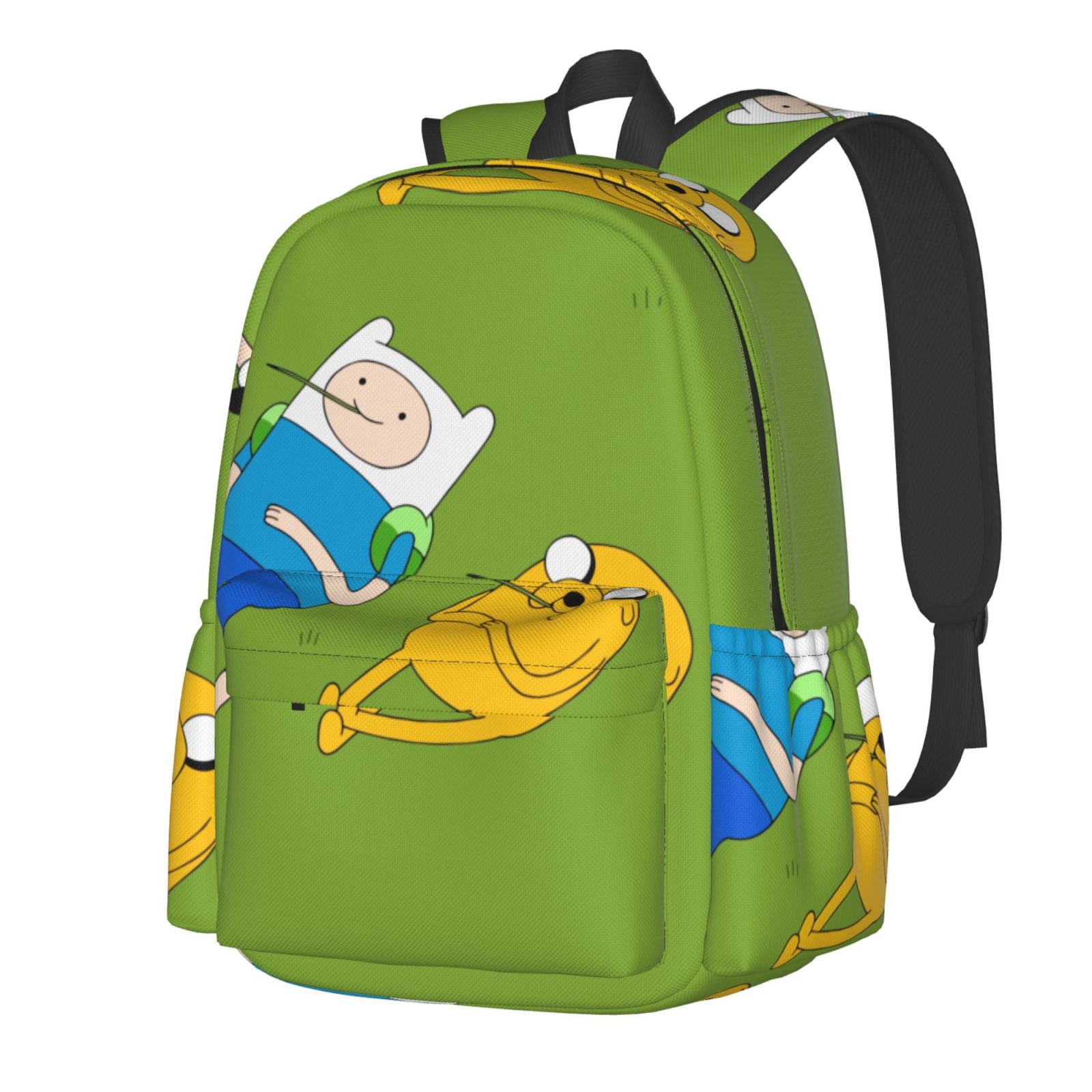 Adventure Time Finn Jake Dog Unisex Laptop Backpack Large Capacity ...