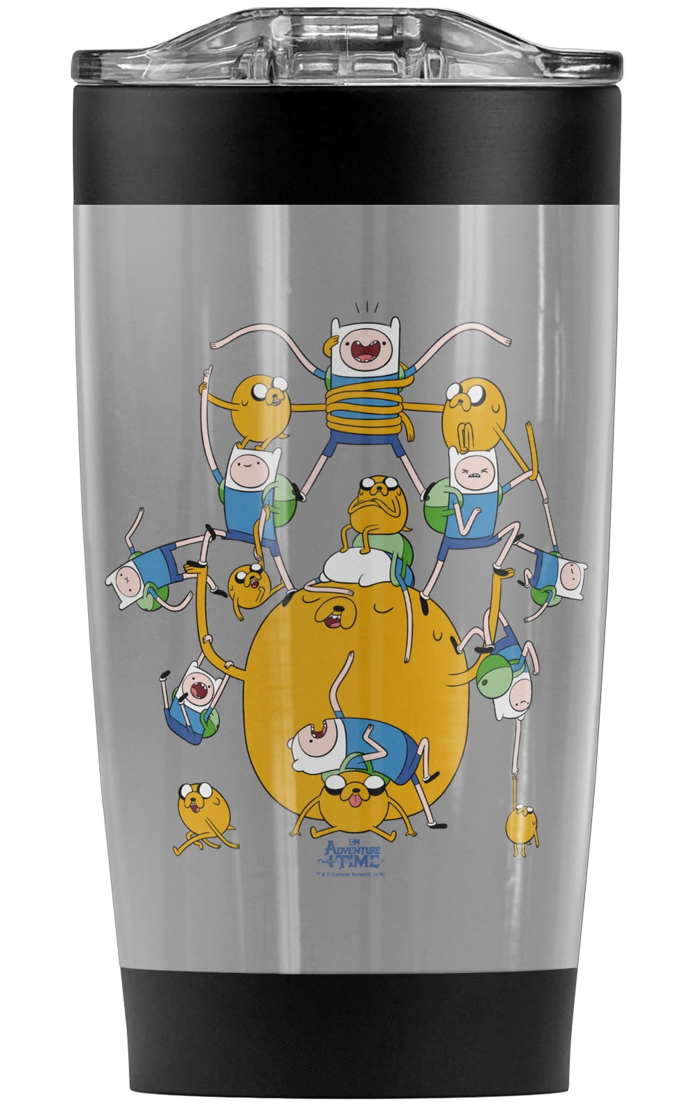 Adventure Time/Finn & Jake Group Stainless Steel Tumbler 20 oz Coffee ...