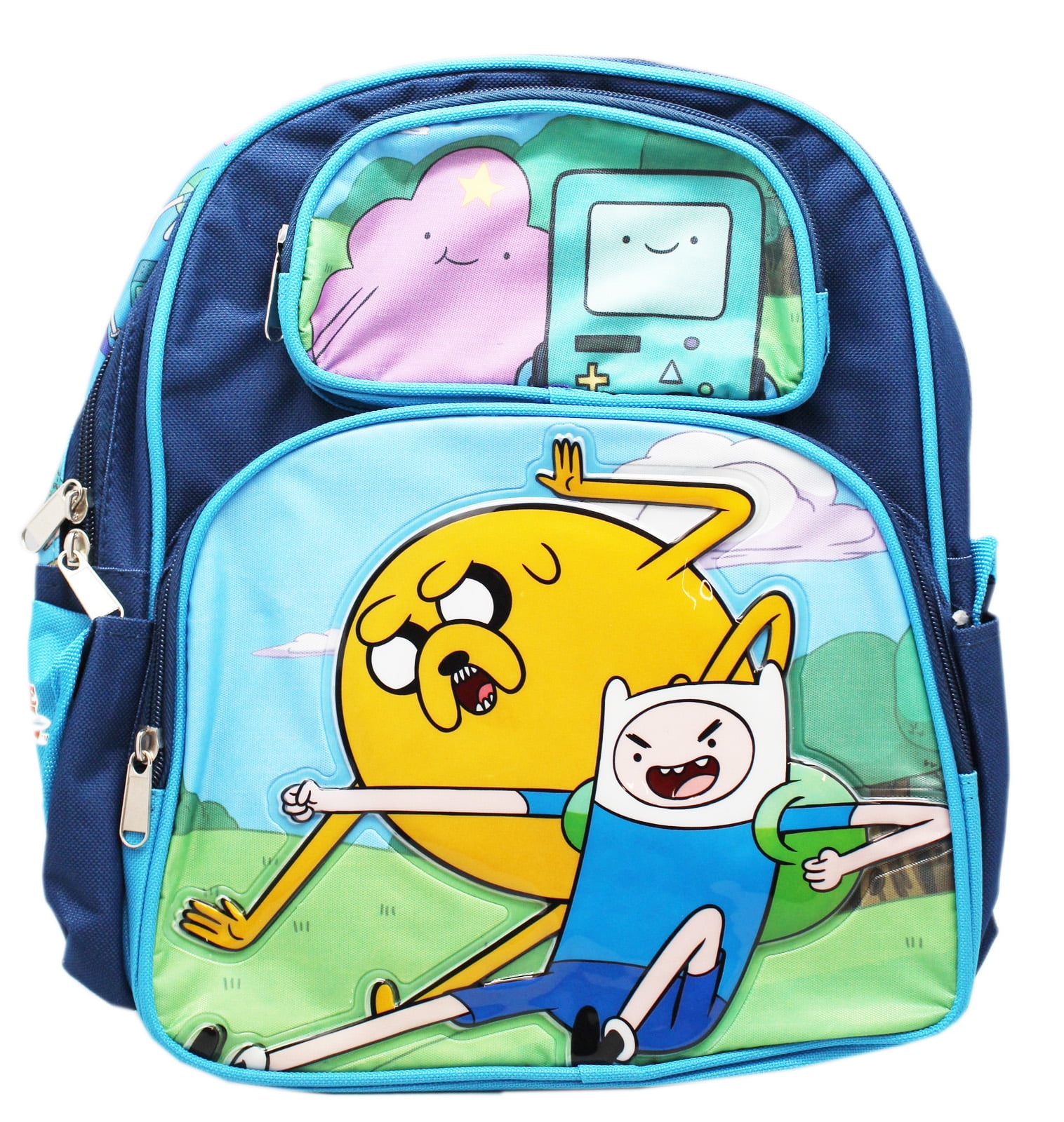 Adventure Time Finn and Jake Fighting Moves Small Size Backpack (12in ...