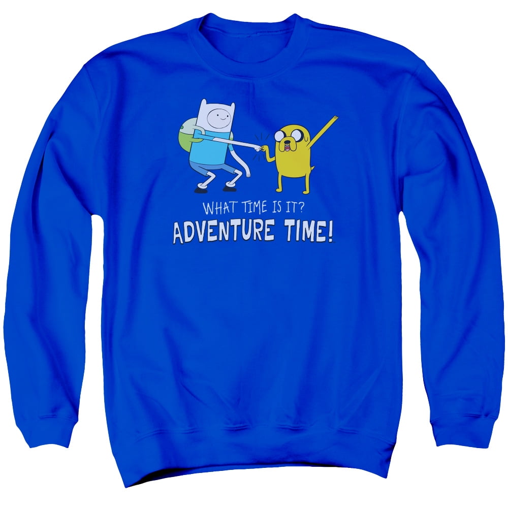 Adventure Time - Fist Bump - Crewneck Sweatshirt - Medium - Walmart.com