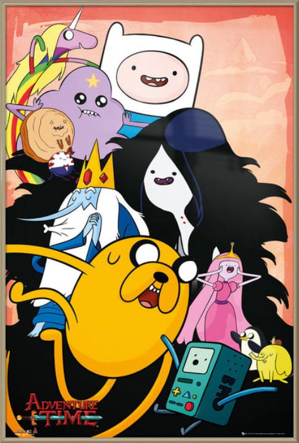 Adventure Time All Characters Poster