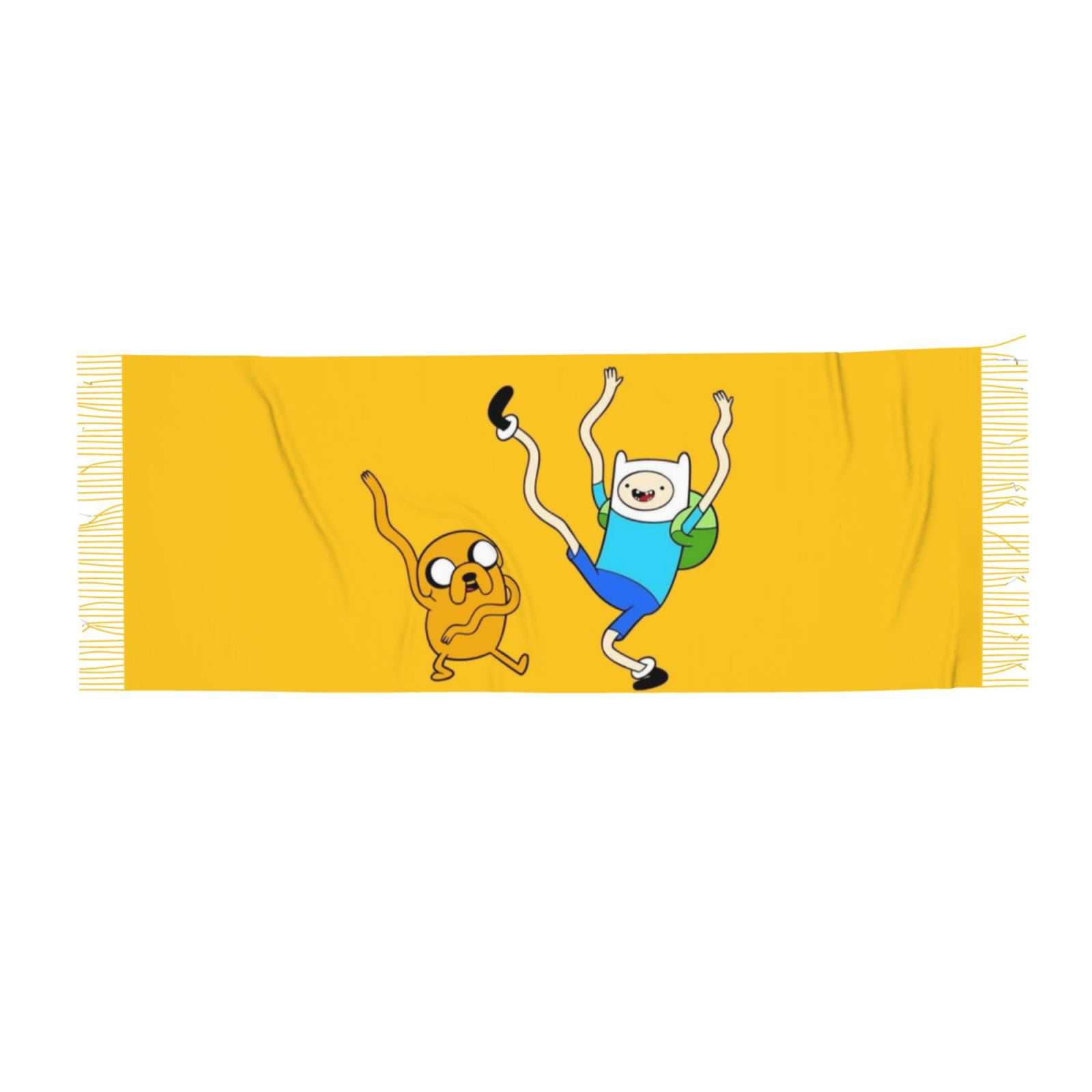 Adventure Time Fringed Scarf Wrap Long Soft Winter Warm Tassel Scarf ...