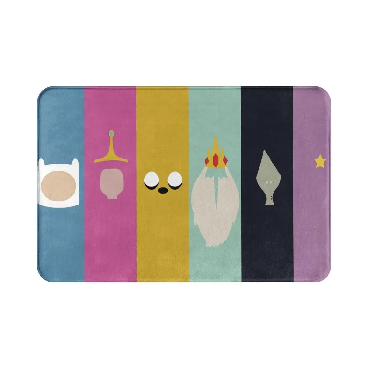 Adventure Time Funny Animation Doormat Modern Soft Bathroom Entrance ...