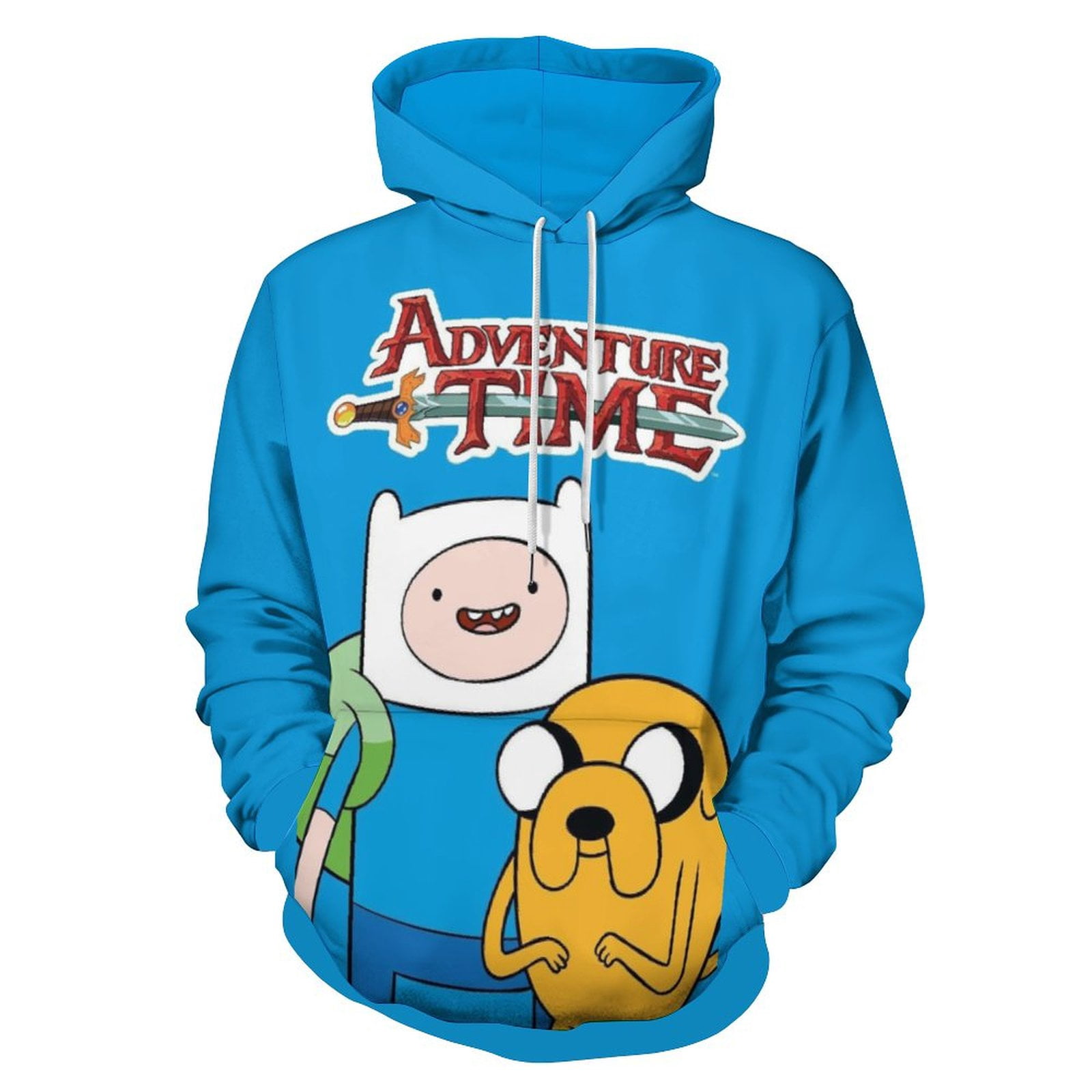 Adventure Time Hoodies Cute Pullover M Hoodie Adventure Time Merch ...