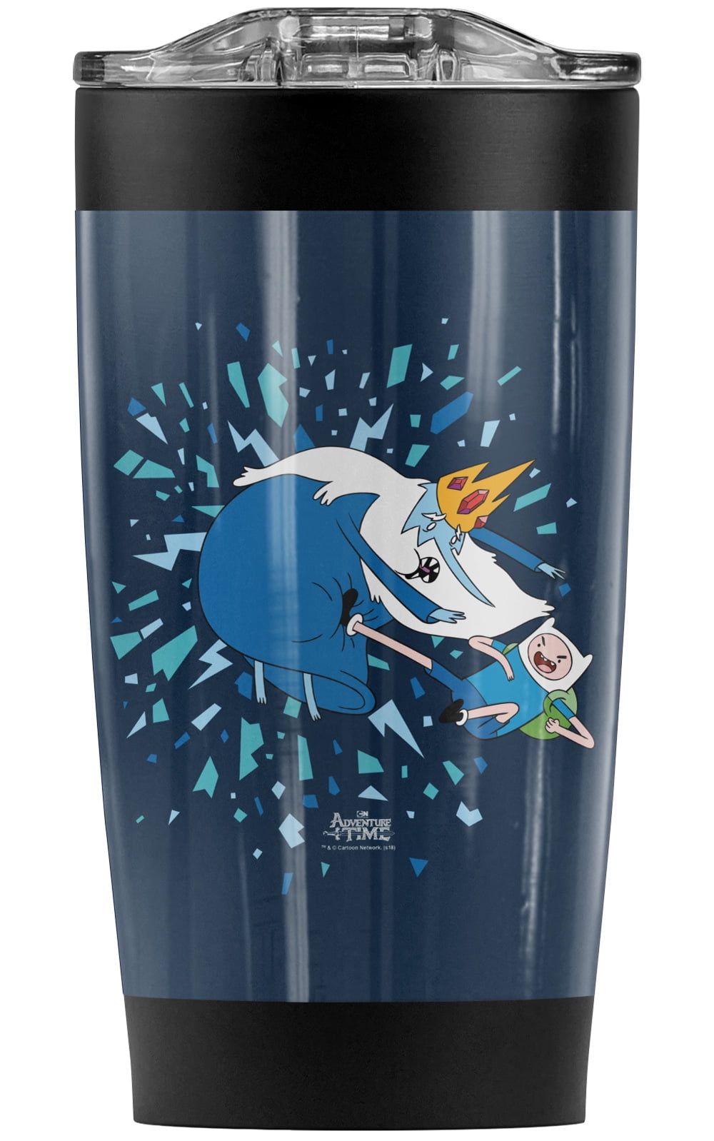 Adventure Time/Ice Battle Stainless Steel Tumbler 20 oz Coffee Travel ...