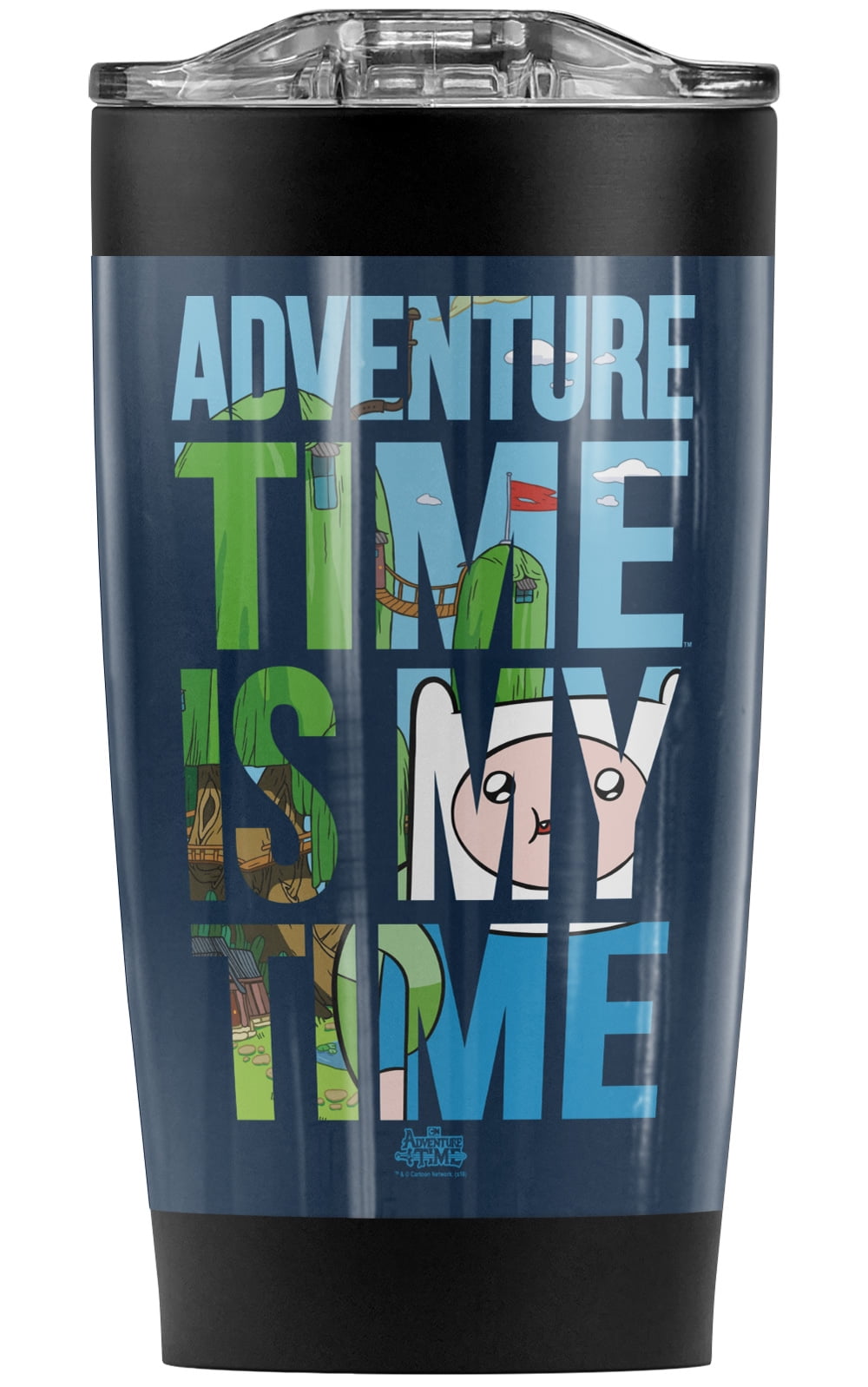 Adventure Time/Is My Time Stainless Steel Tumbler 20 oz Coffee Travel ...