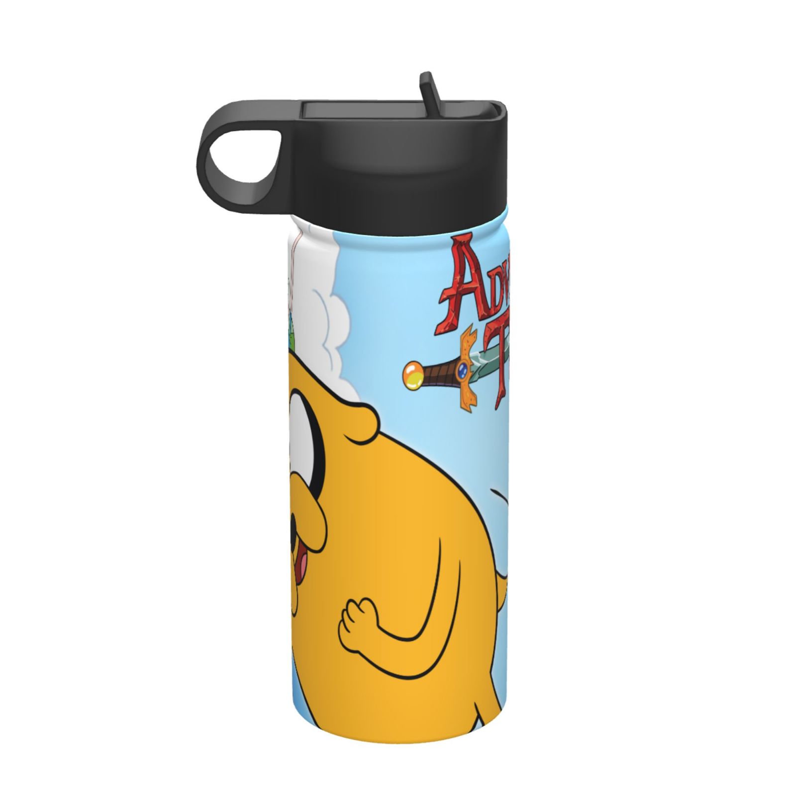 Adventure Time Jake The Dog 18 Oz Insulated Water Bottle, Reusable ...