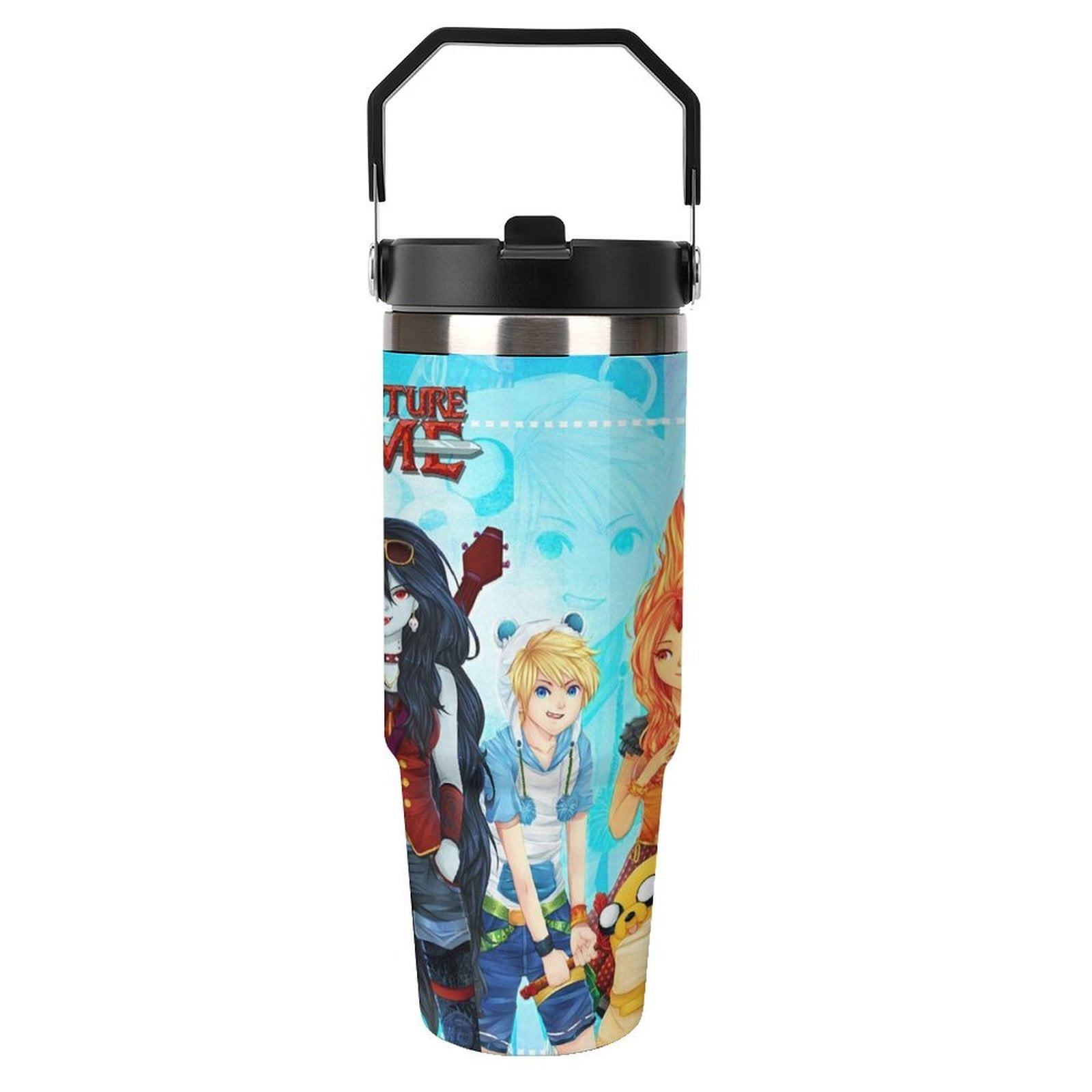 Adventure Time Jake The Dog 30 OzTumbler with Handle And Straw ...