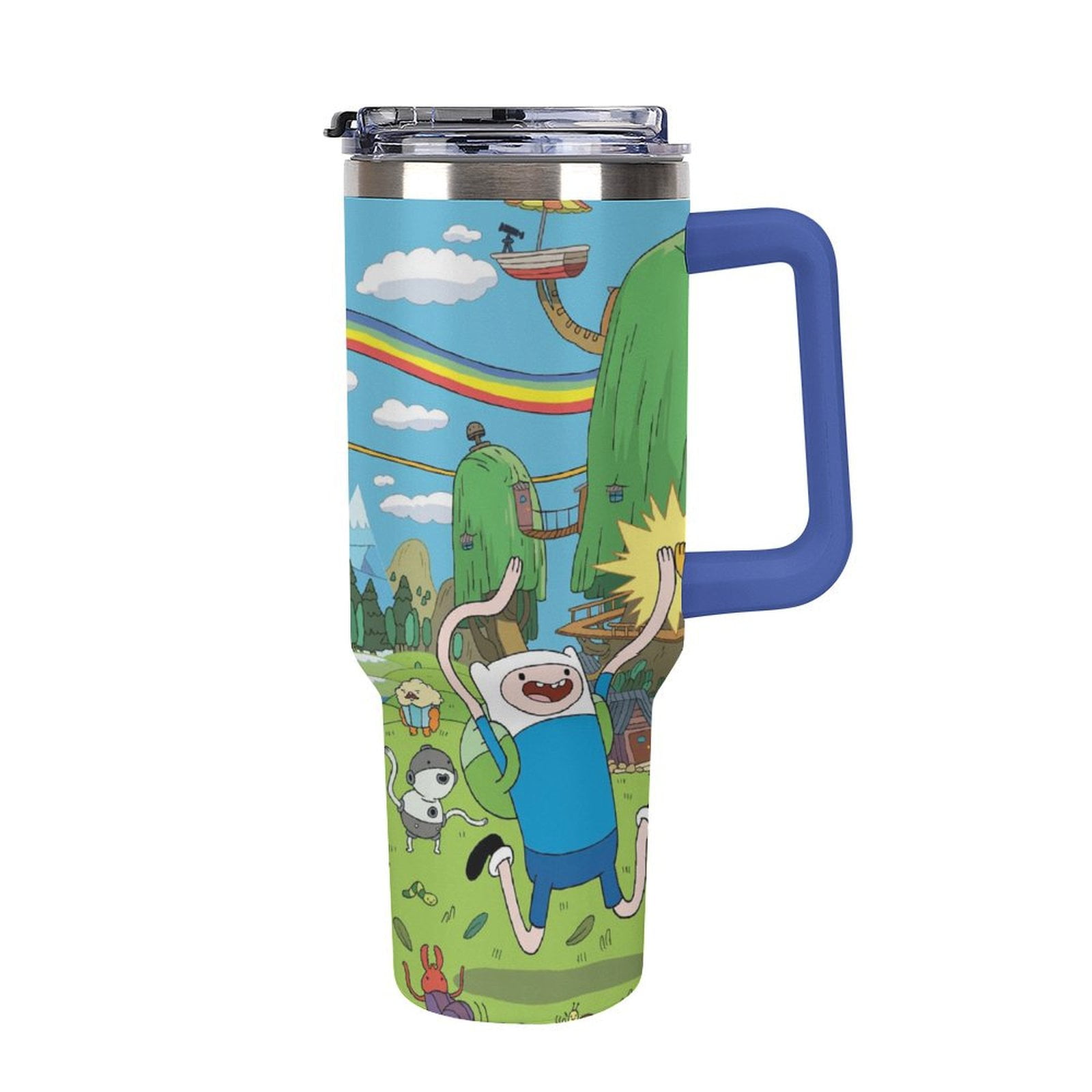 Adventure Time Jake The Dog 40 Oz Tumbler With Handle And Straw Lid ...