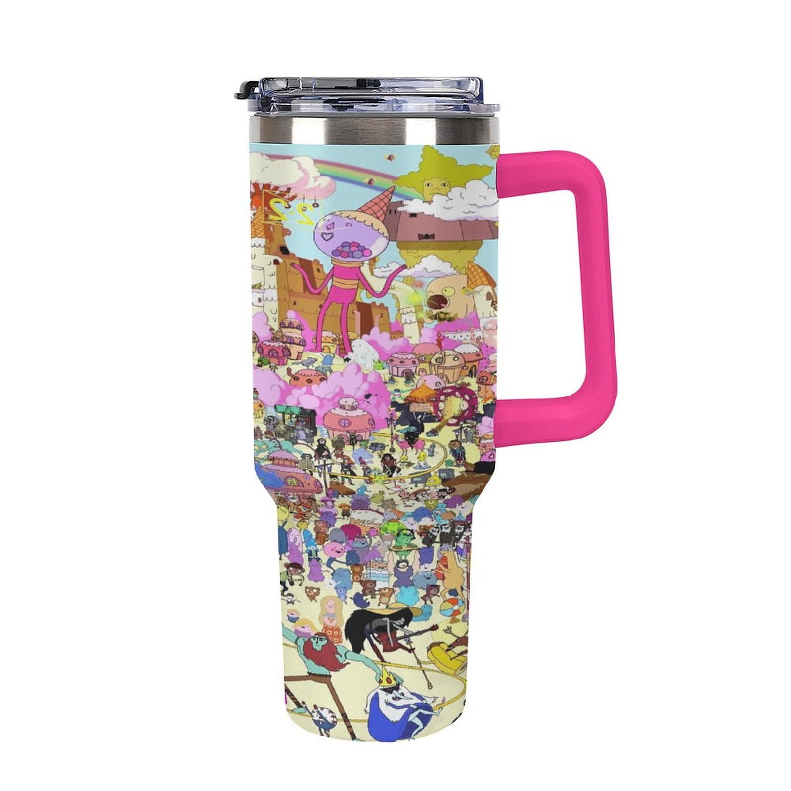 Adventure Time Jake The Dog 40 Oz Tumbler With Handle And Straw Lid ...