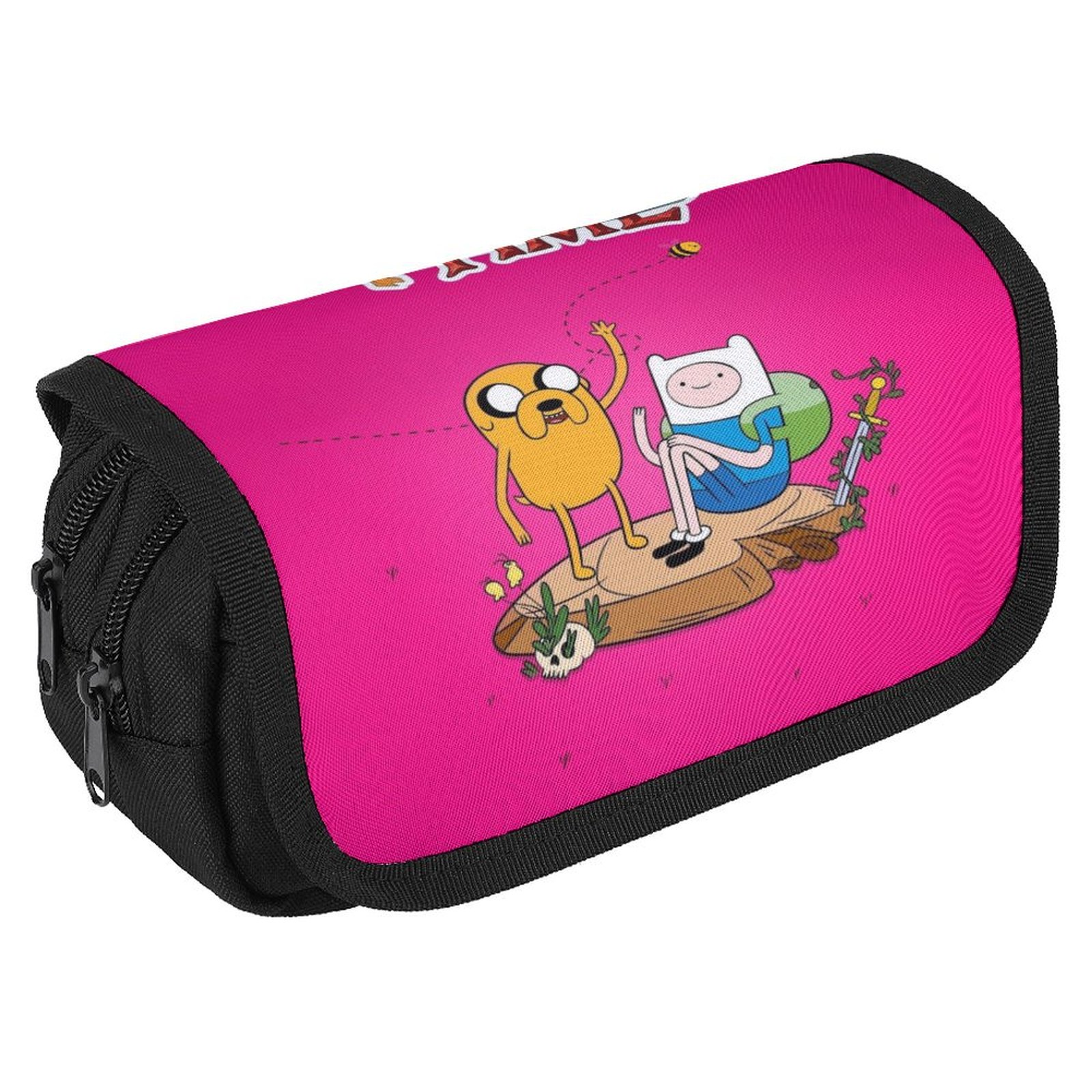 Adventure Time Jake The Dog Big Capacity Pencil Case, Large Capacity ...