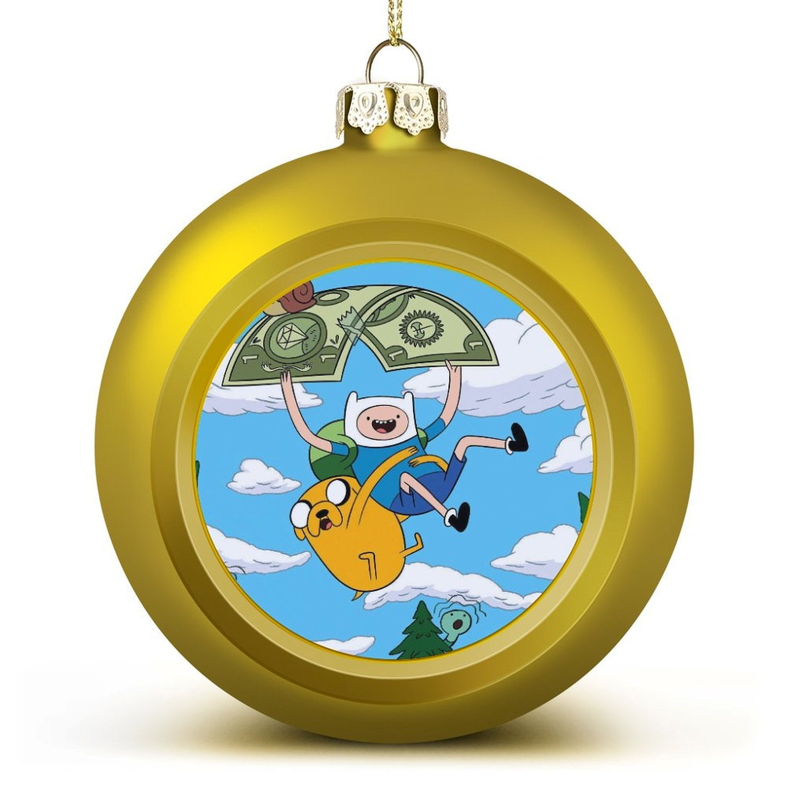 Adventure Time Jake The Dog Christmas Ball Ornaments, 2.4 Inch ...