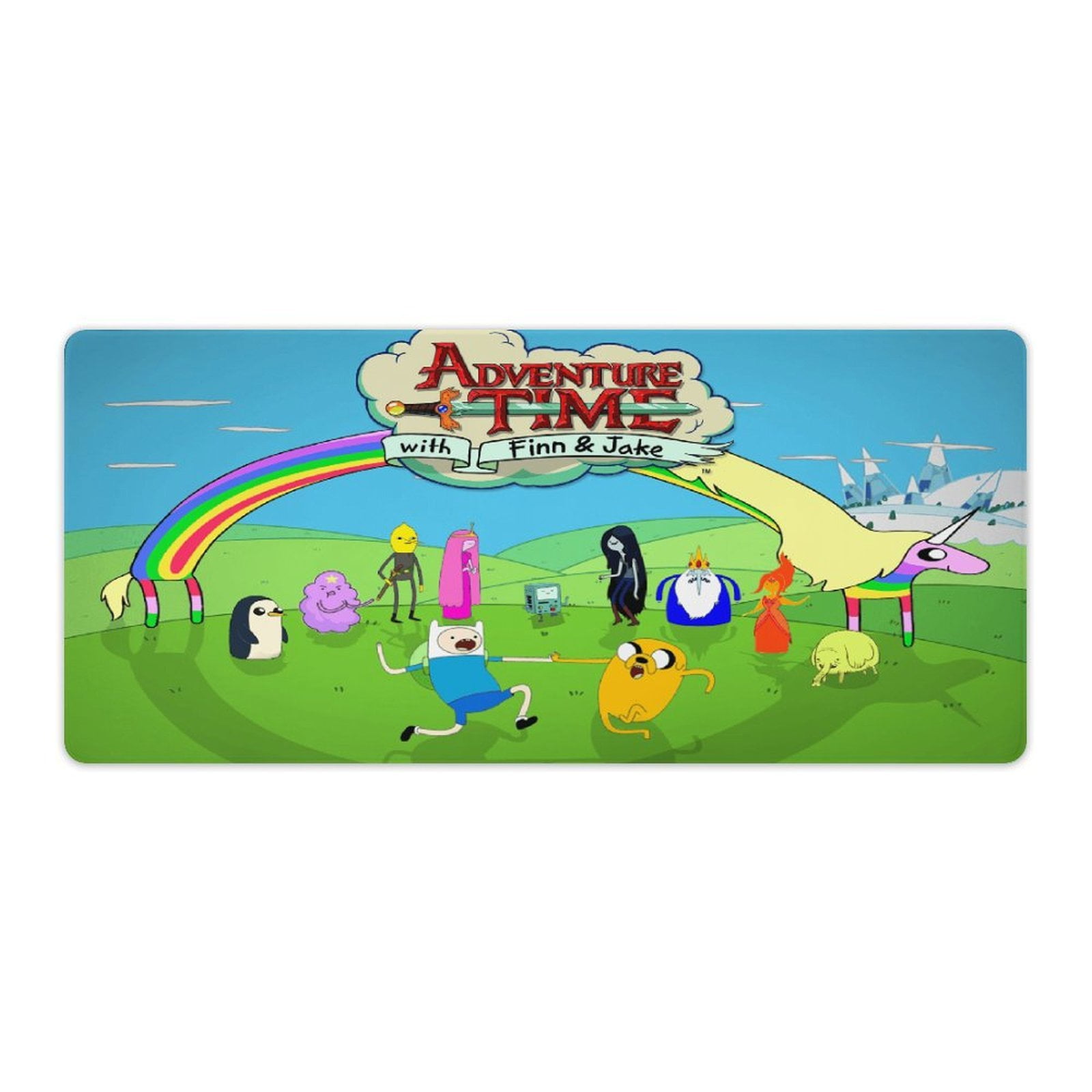 Adventure Time Jake The Dog Desk Mat, Large Mouse Pad, Gaming Mousepad ...