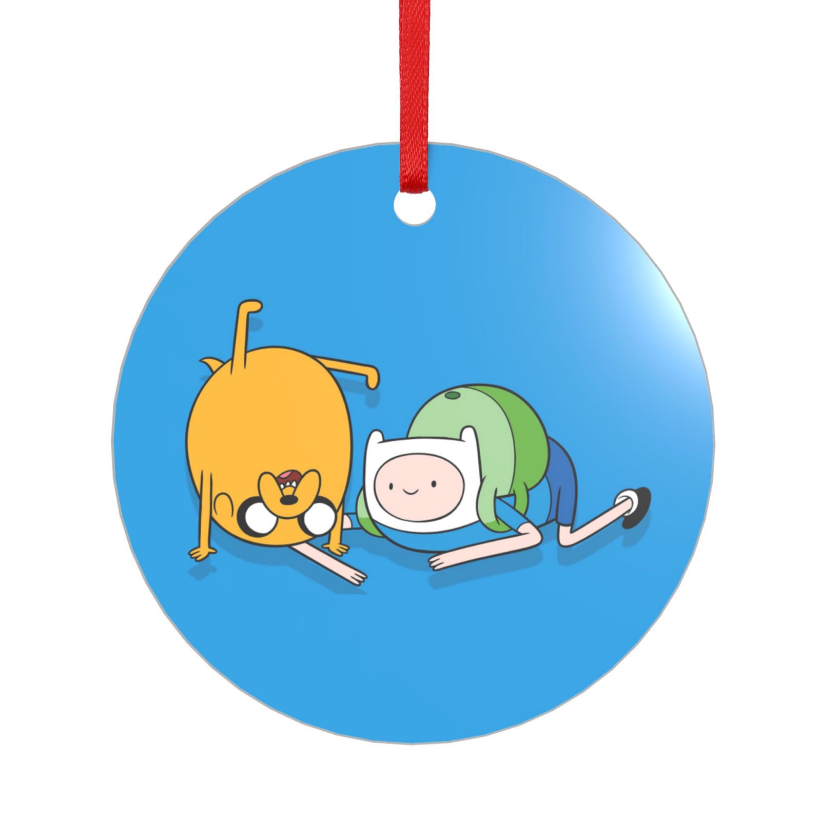 Adventure Time Jake Dog Finn Acrylic Shaped Pendant Christmas Tree ...