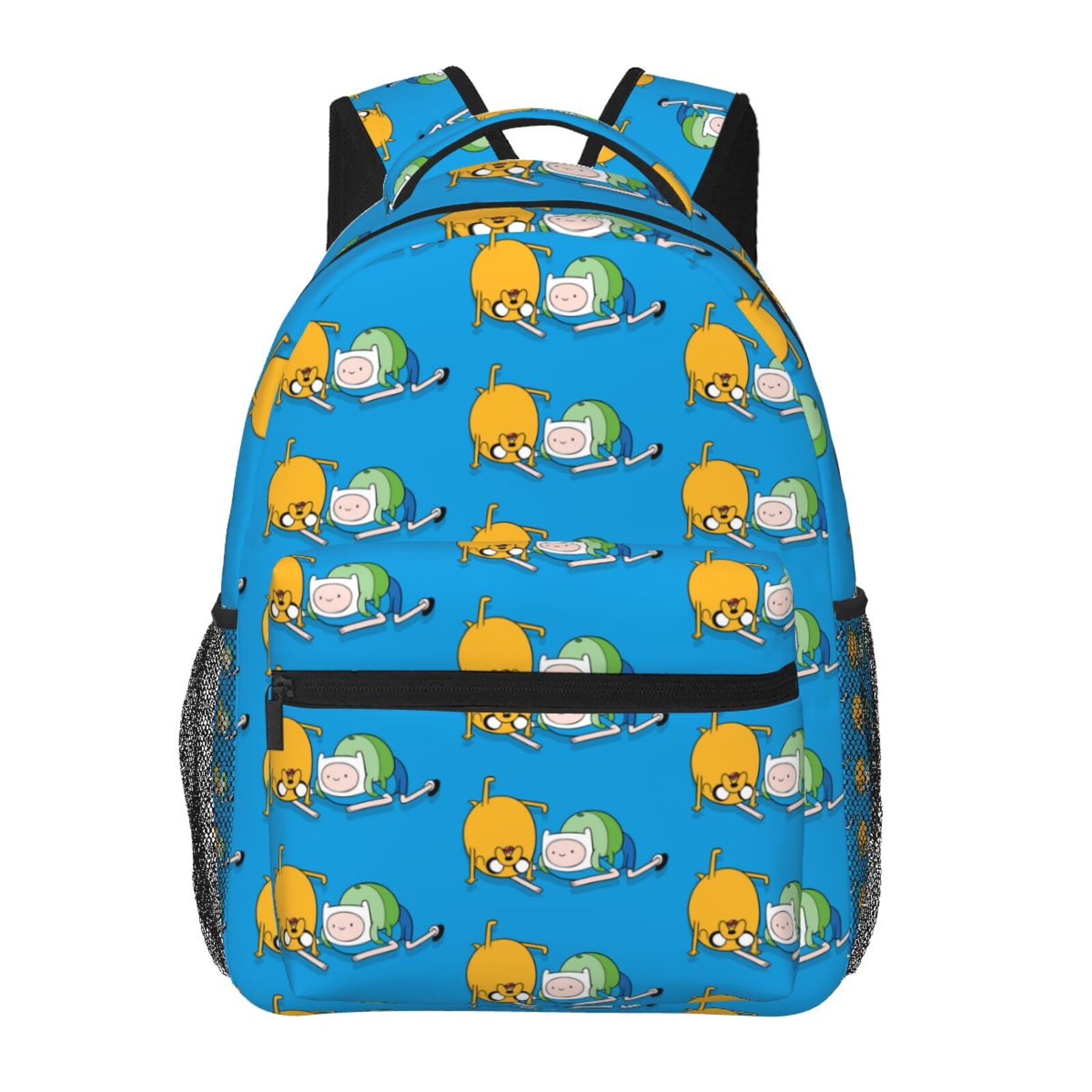 Adventure Time Jake Dog Finn Backpack Shoulders Laptop Daypack Student ...