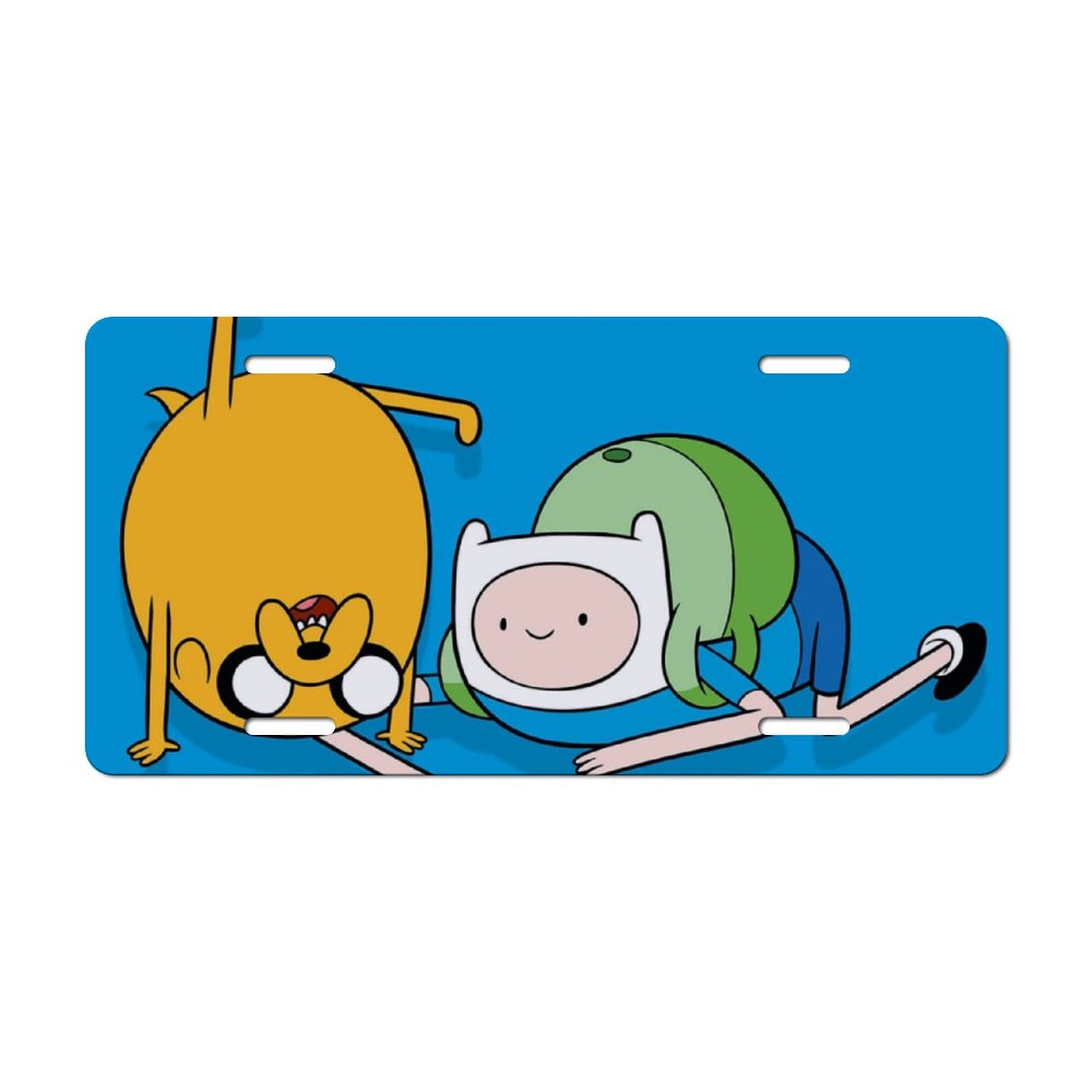 Adventure Time Jake Dog Finn License Plate Cover Aluminum Novelty ...