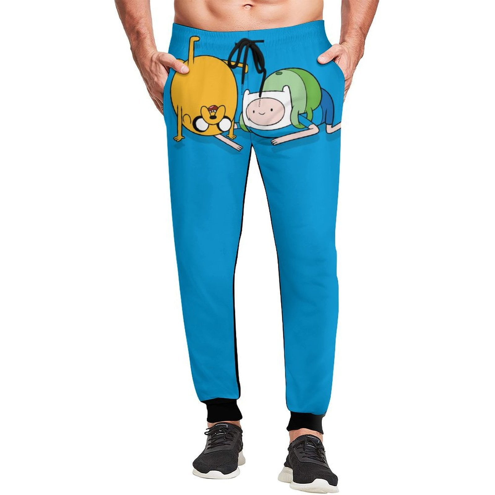 Adventure Time Jake Dog Finn Mens Sweatpants Joggers Pants 3D Printing ...