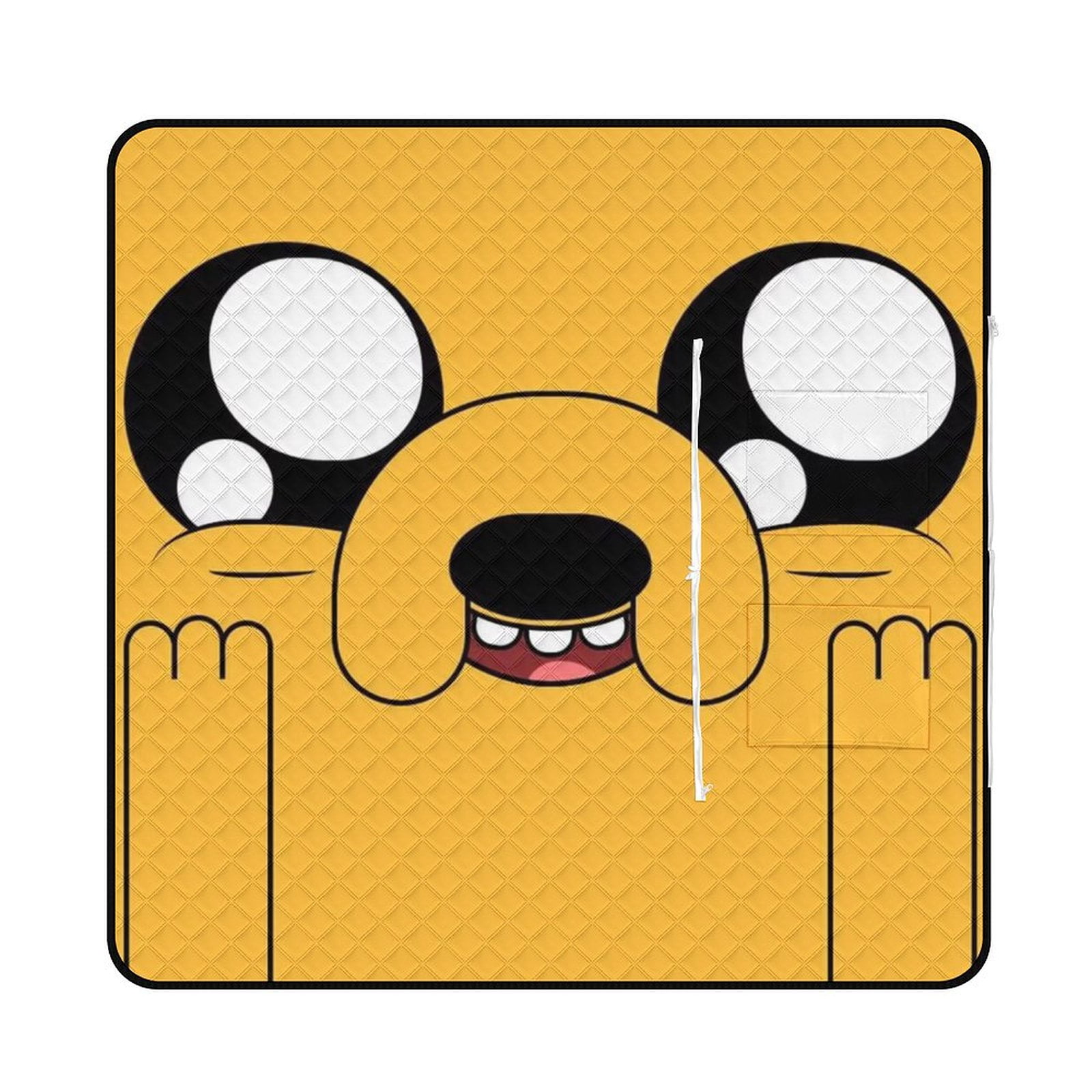 Adventure Time Jake Dog Picnic Mat Foldable Portable Tote Bag Baby ...