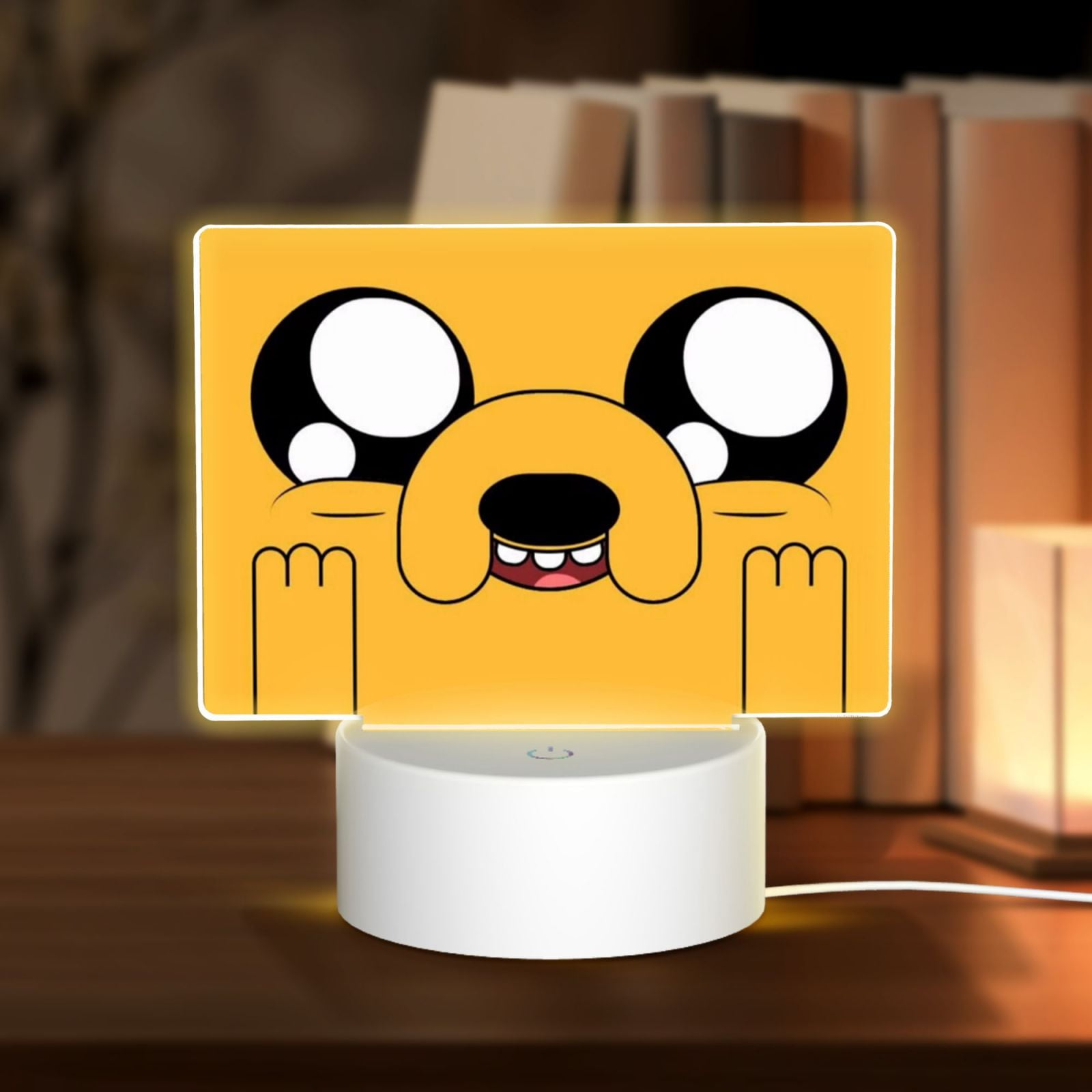 Adventure Time Jake Dog Rectangular Acrylic Night Light Adjustable 3 ...