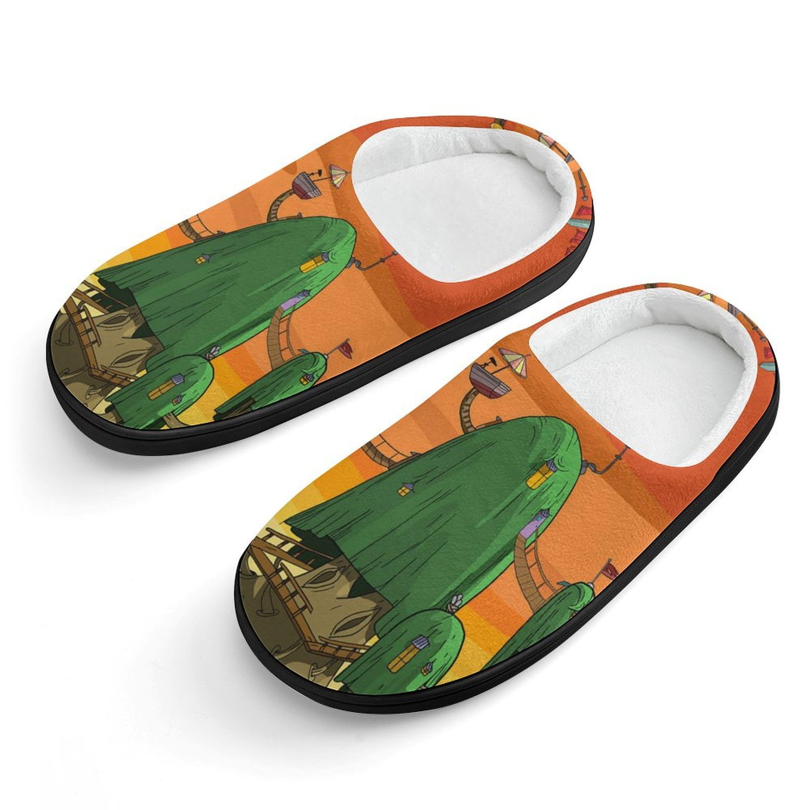 Adventure Time Jake The Dog Slippers for Kids, Cute Soft Plush Anti ...