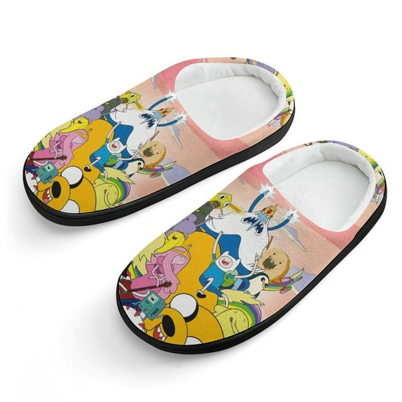 Adventure Time Jake The Dog Slippers for Kids, Cute Soft Plush Anti ...