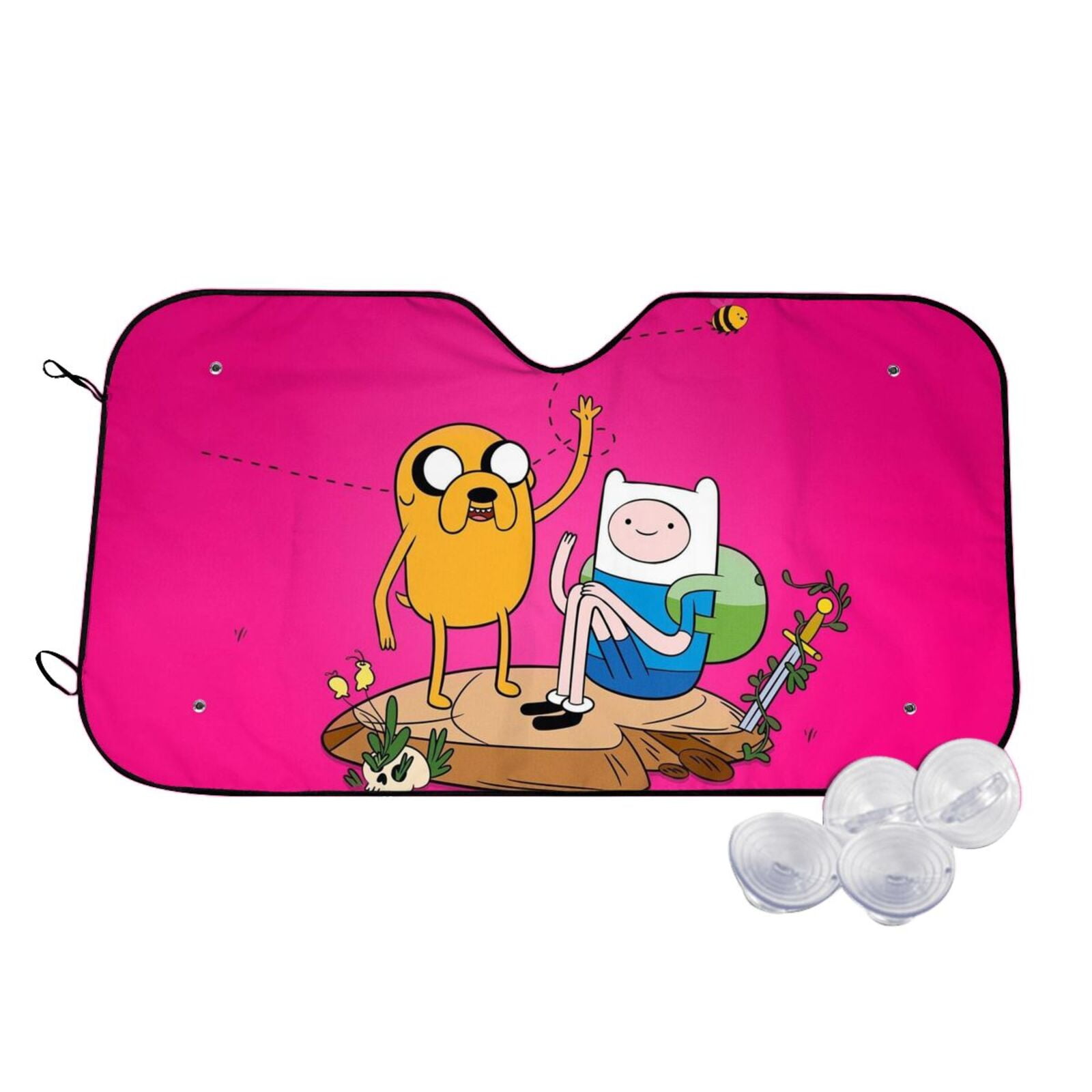Adventure Time Jake the Dog Windshield Sun Shade - Car Sun Shade ...