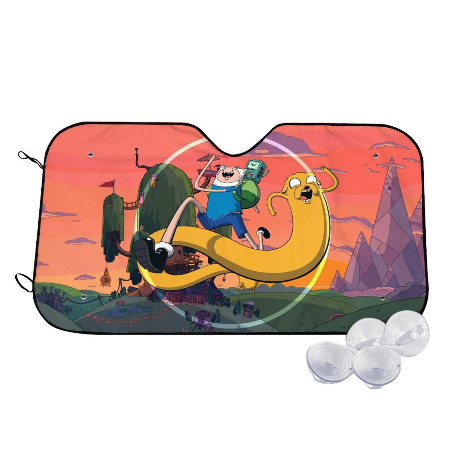 Adventure Time Jake the Dog Windshield Sun Shade - Car Sun Shade ...