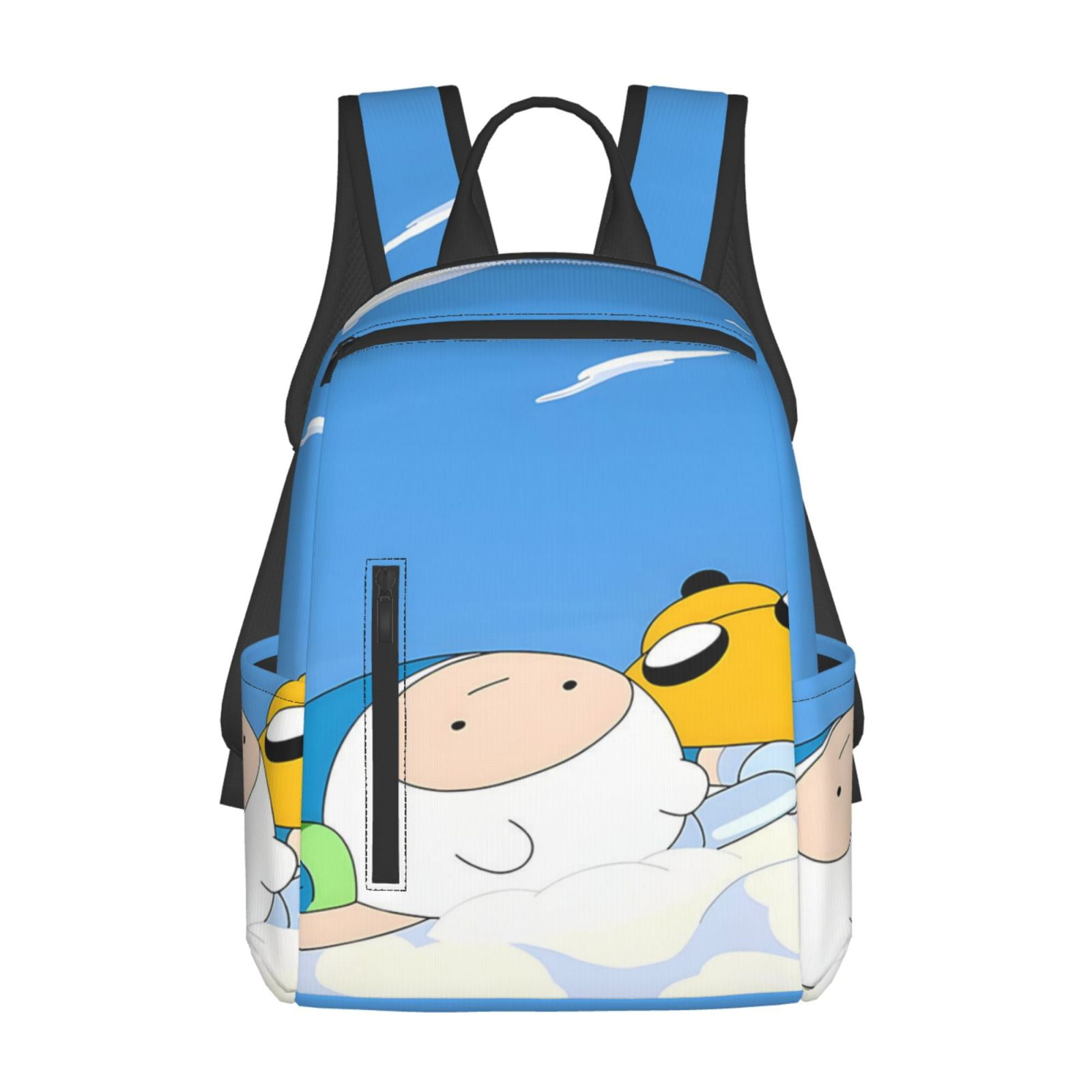 Adventure Time Jake Finn Backpack Bookbag School Bag Unisex Daypack ...